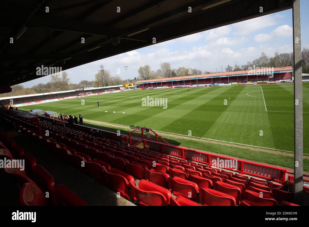 General view of broadfield stadium hi-res stock photography and images ...