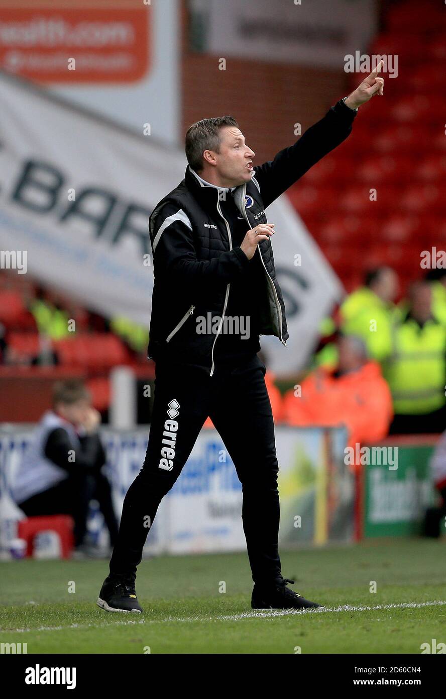 Millwall's manager Neil Harris Stock Photo - Alamy