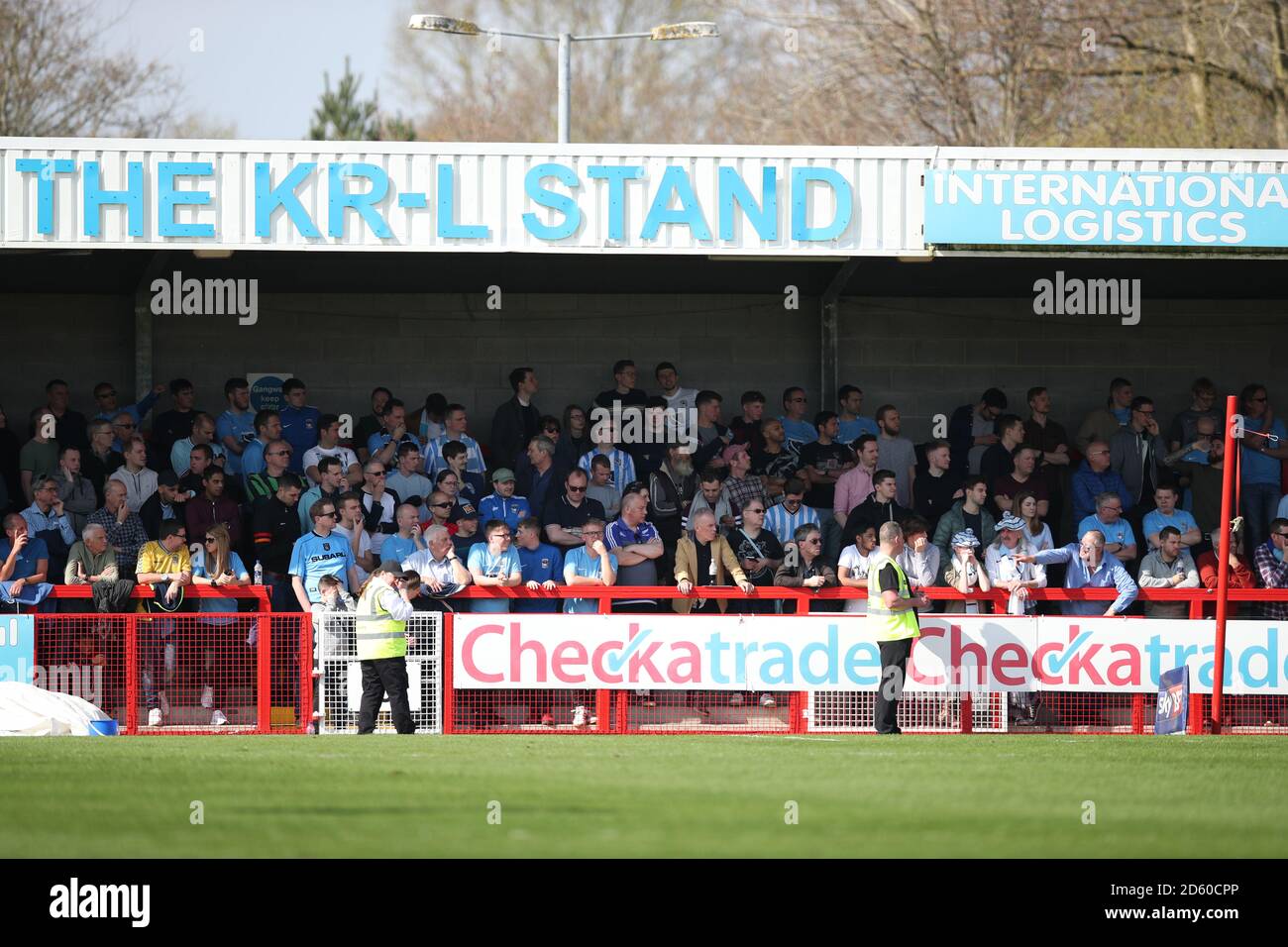 Coventry City's fans during the Sky Bet League Two match at The ...
