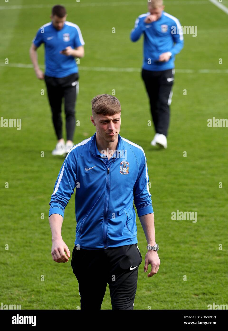 Coventry City's Tom Davies before kick-off Stock Photo - Alamy