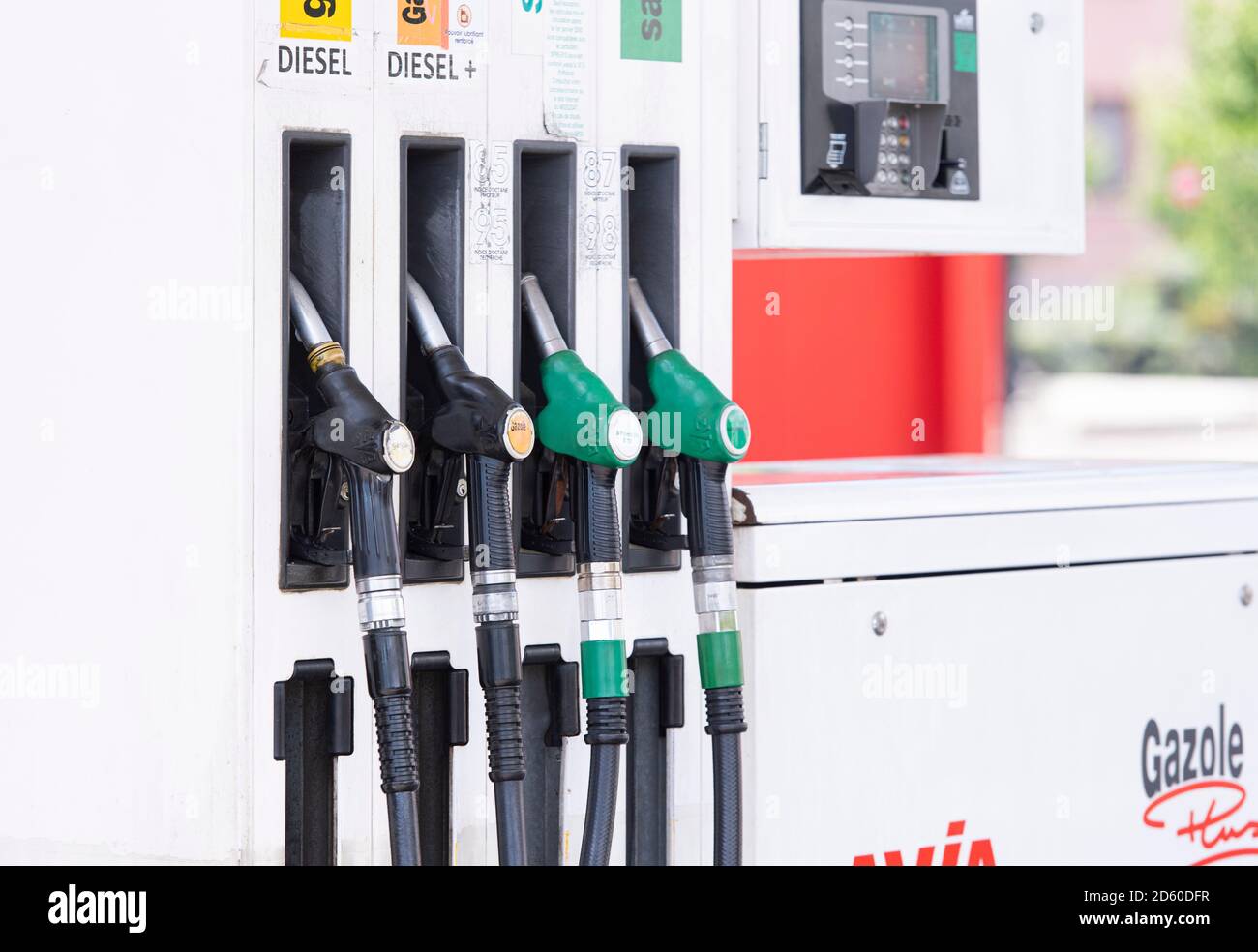 Fueling nozzles hi-res stock photography and images - Alamy