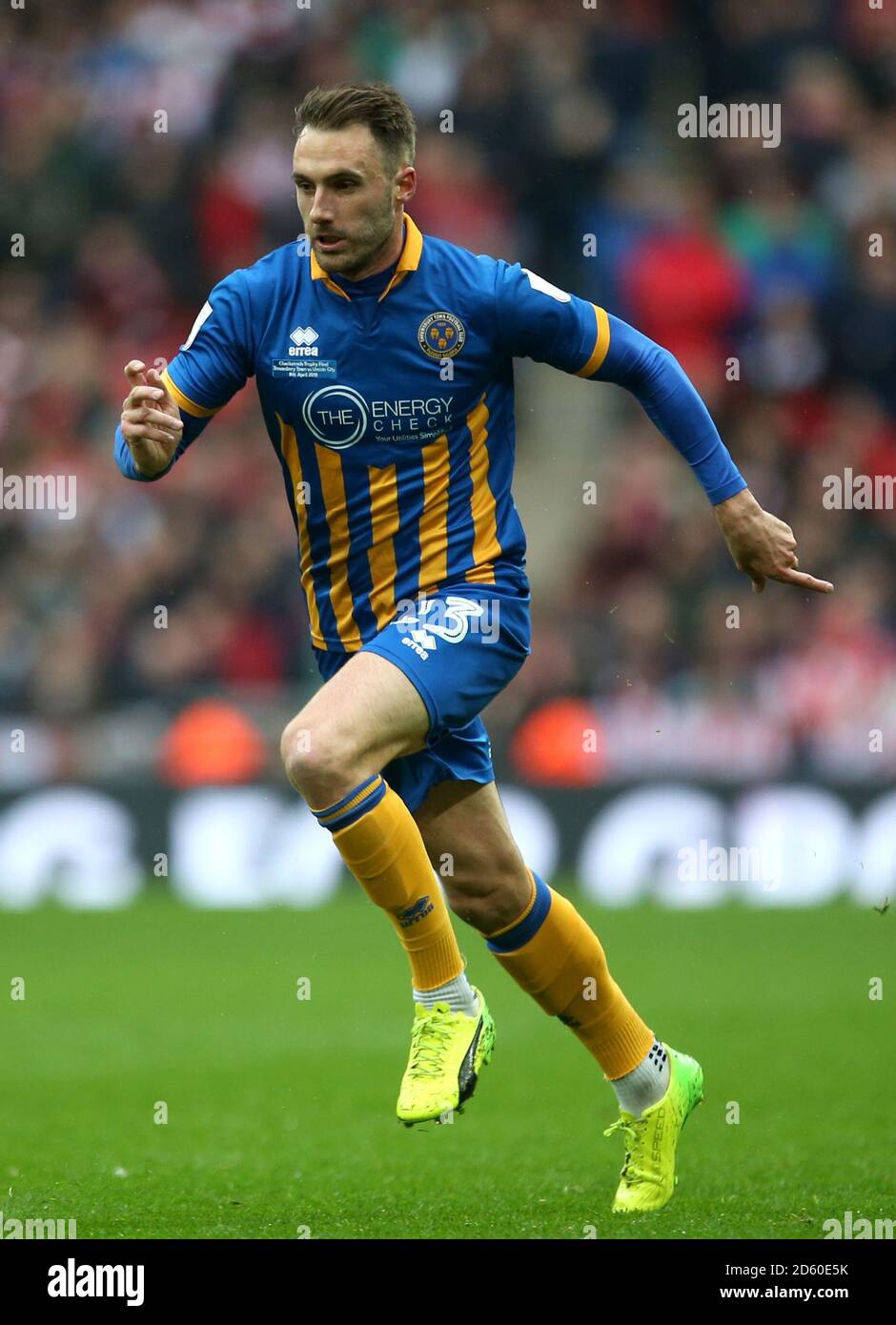 Shrewsbury Town's Alex Rodman Stock Photo - Alamy