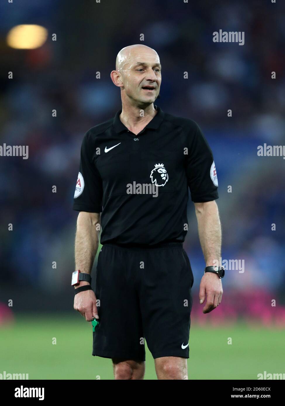 Match referee Roger East Stock Photo - Alamy