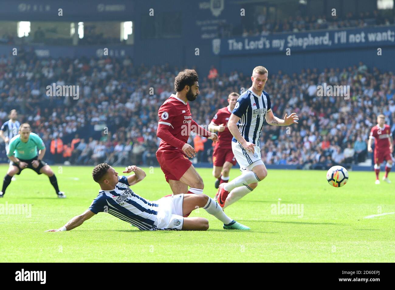 Liverpool's Mohamed Salah in action Stock Photo - Alamy