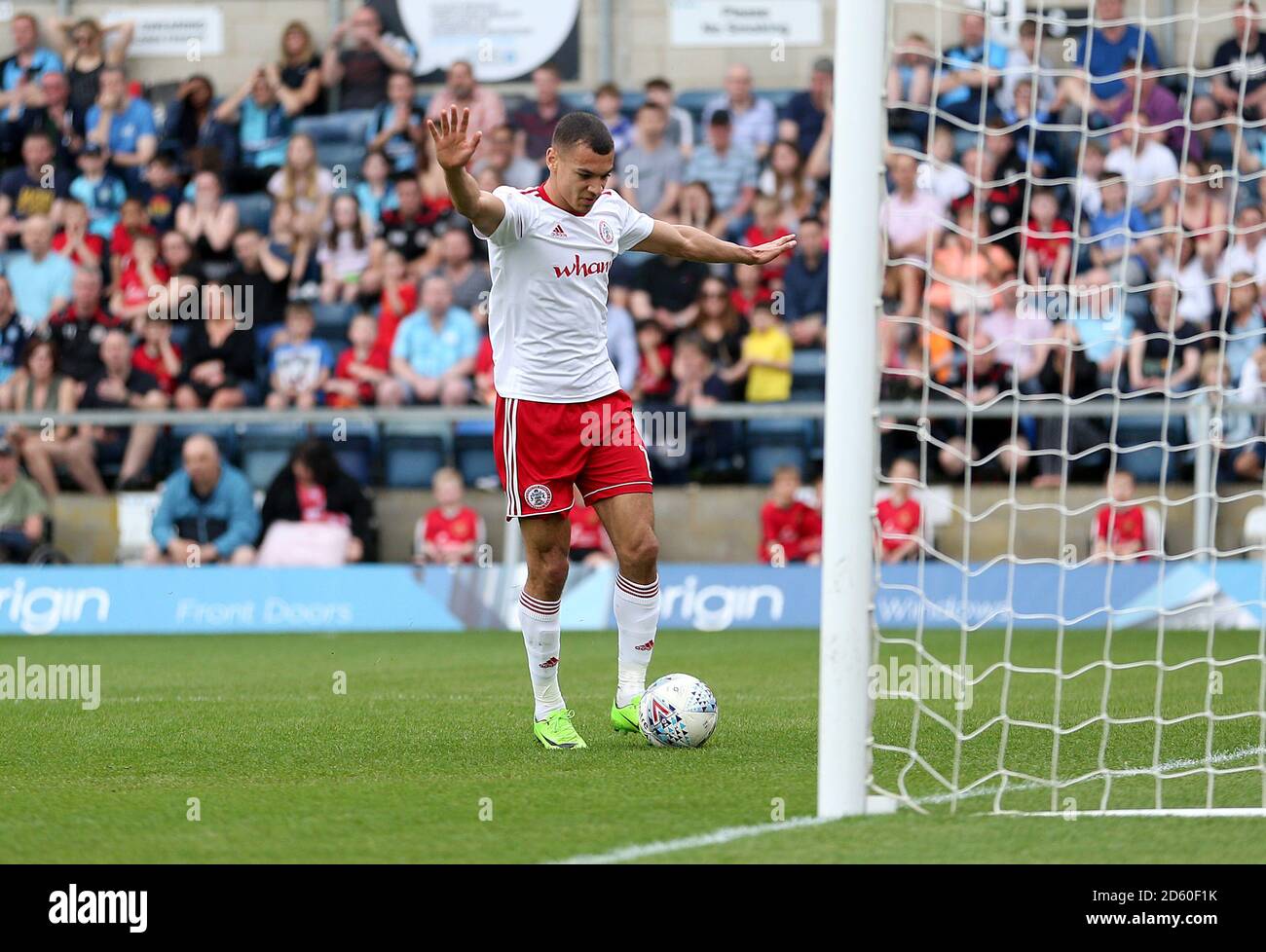 Accrington Stanley Kayden Jackson scores his sides first goal Stock ...