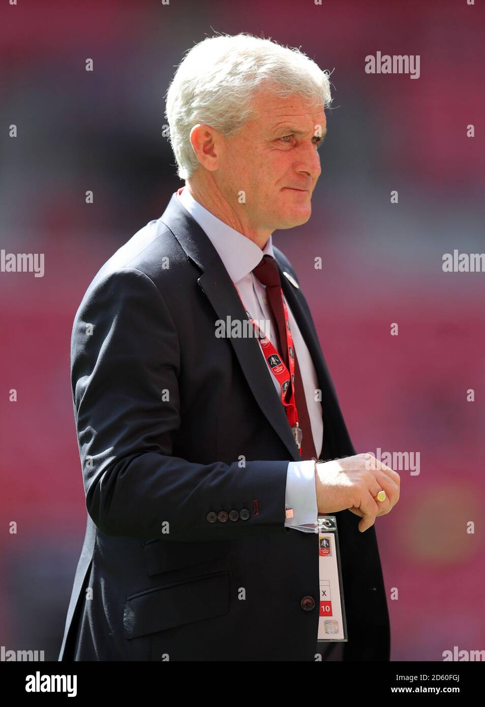 Southampton Manager Mark Hughes Stock Photo - Alamy