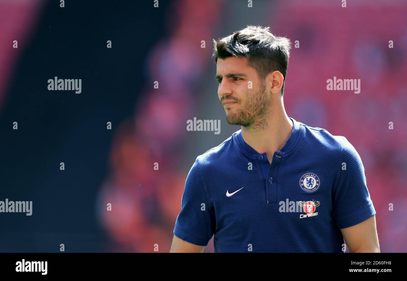 Chelsea's Alvaro Morata Stock Photo - Alamy