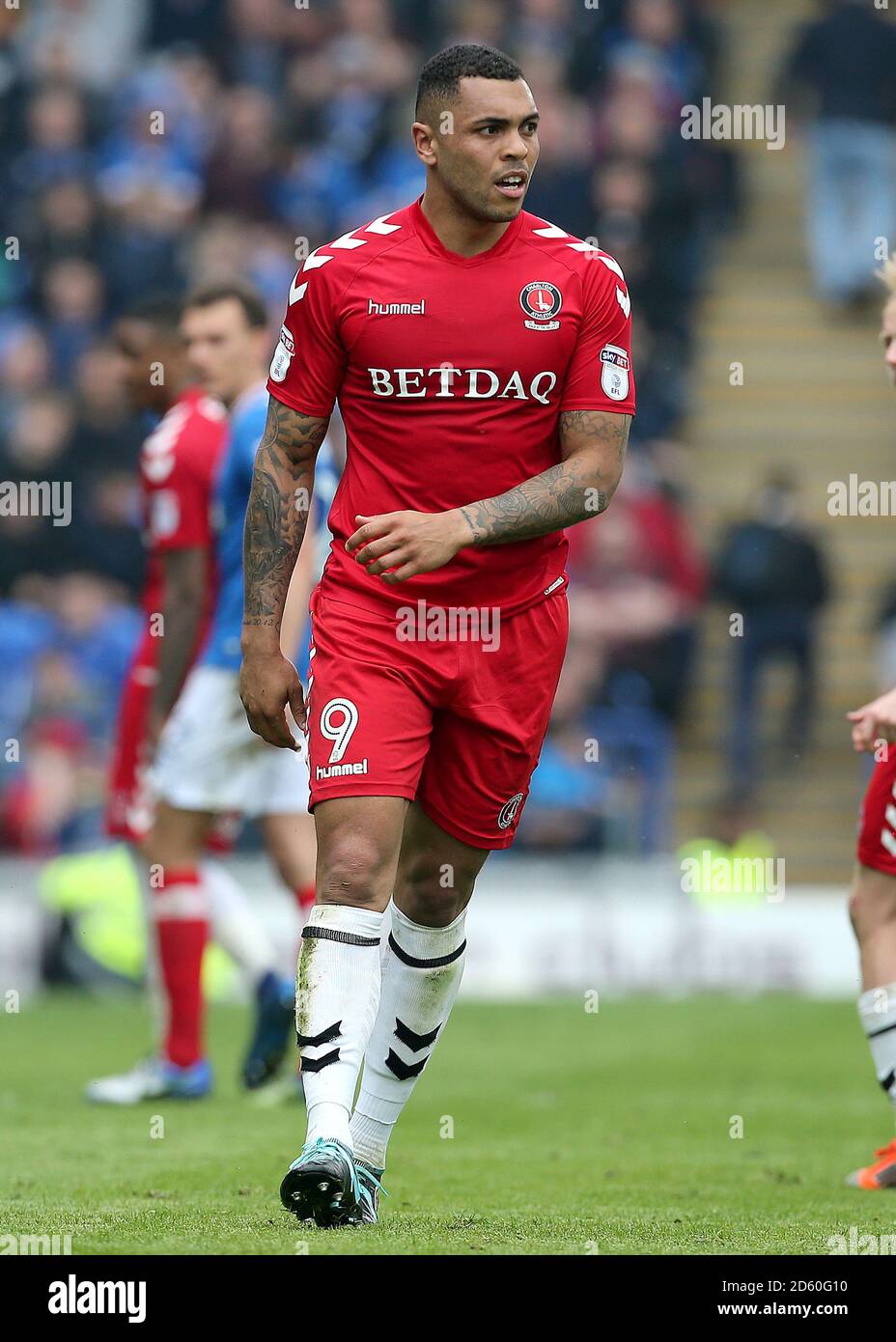 Charlton Athletic's Josh Magennis Stock Photo - Alamy