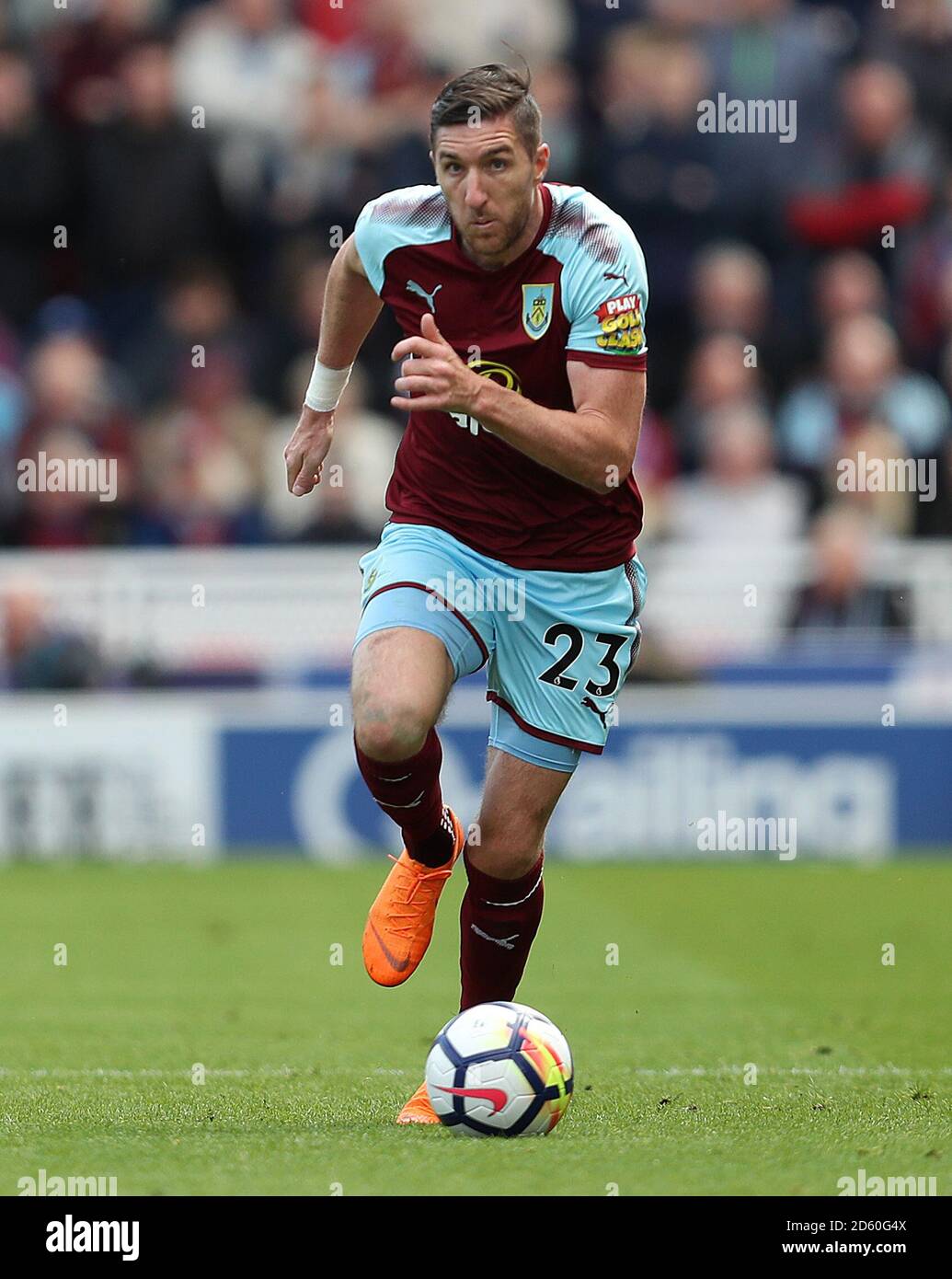 Burnley's Stephen Ward Stock Photo - Alamy