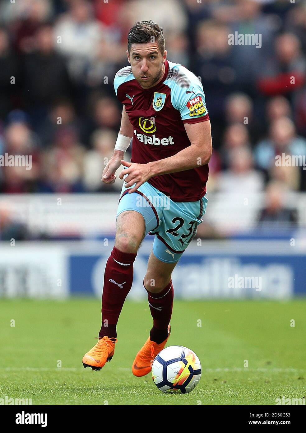 Burnley's Stephen Ward Stock Photo - Alamy