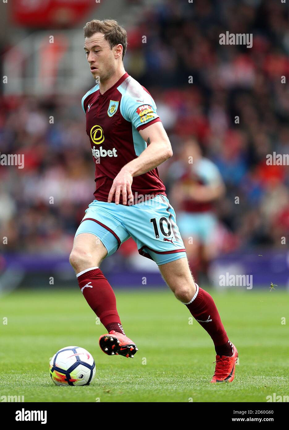 Burnley's Ashley Barnes Stock Photo - Alamy