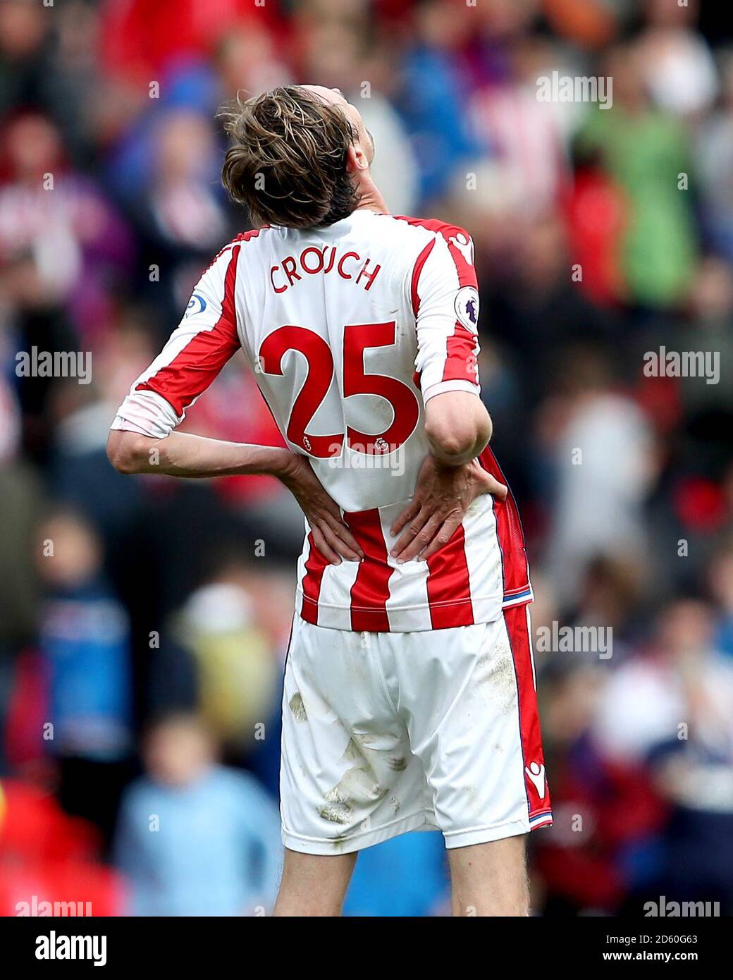 Stoke City's Peter Crouch Stock Photo - Alamy