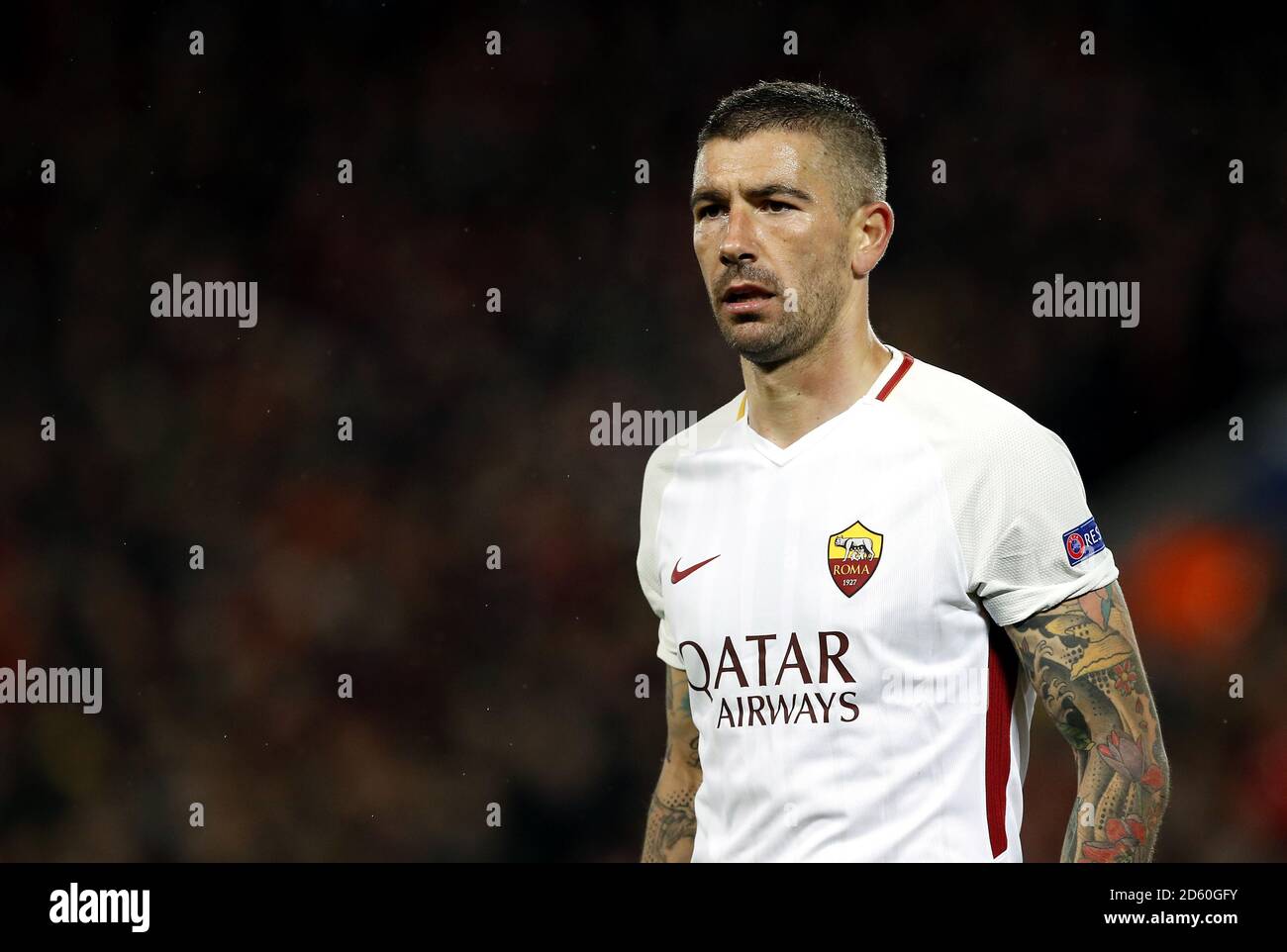 AS Roma's Aleksandar Kolarov Stock Photo - Alamy