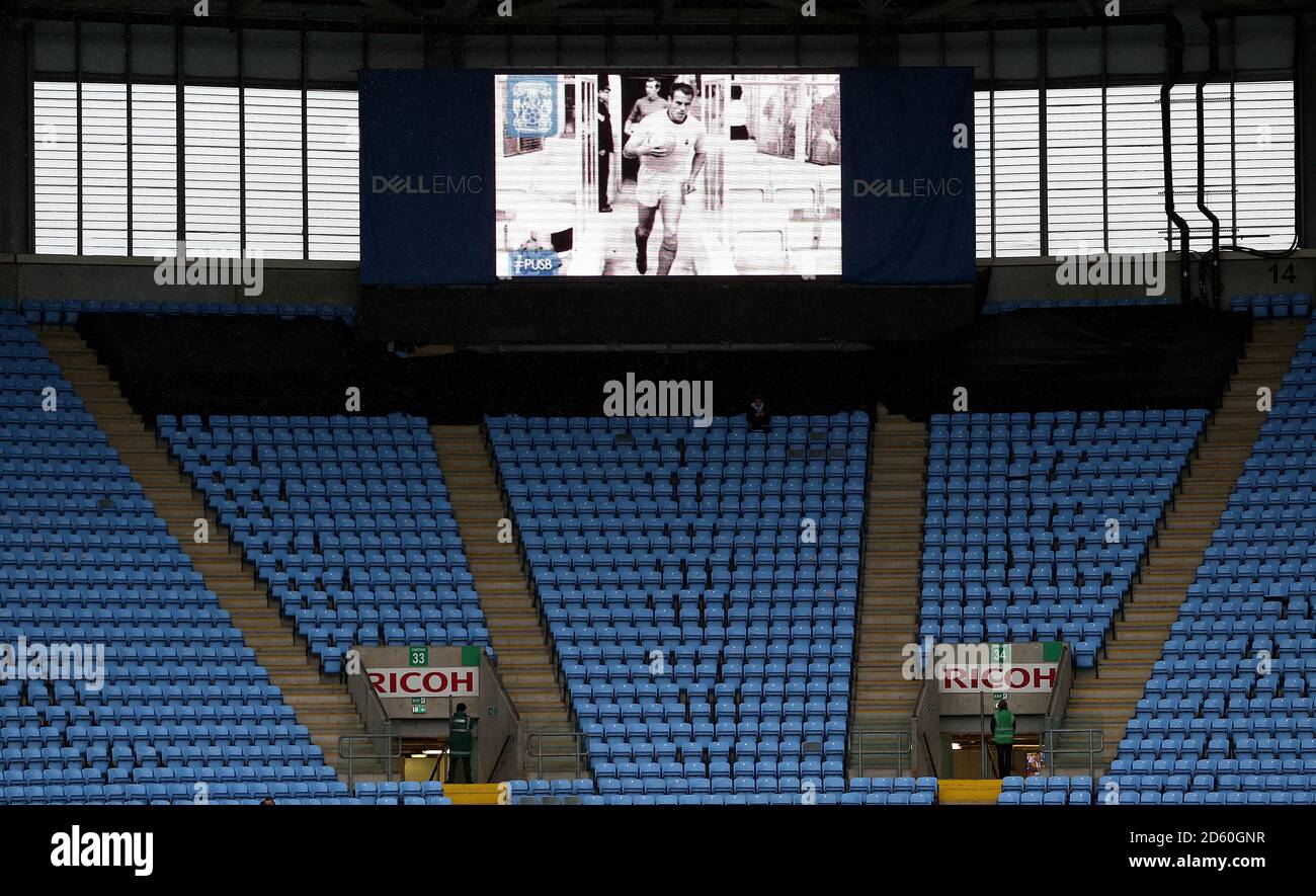 General view of the ricoh arena prior to the match hi-res stock ...