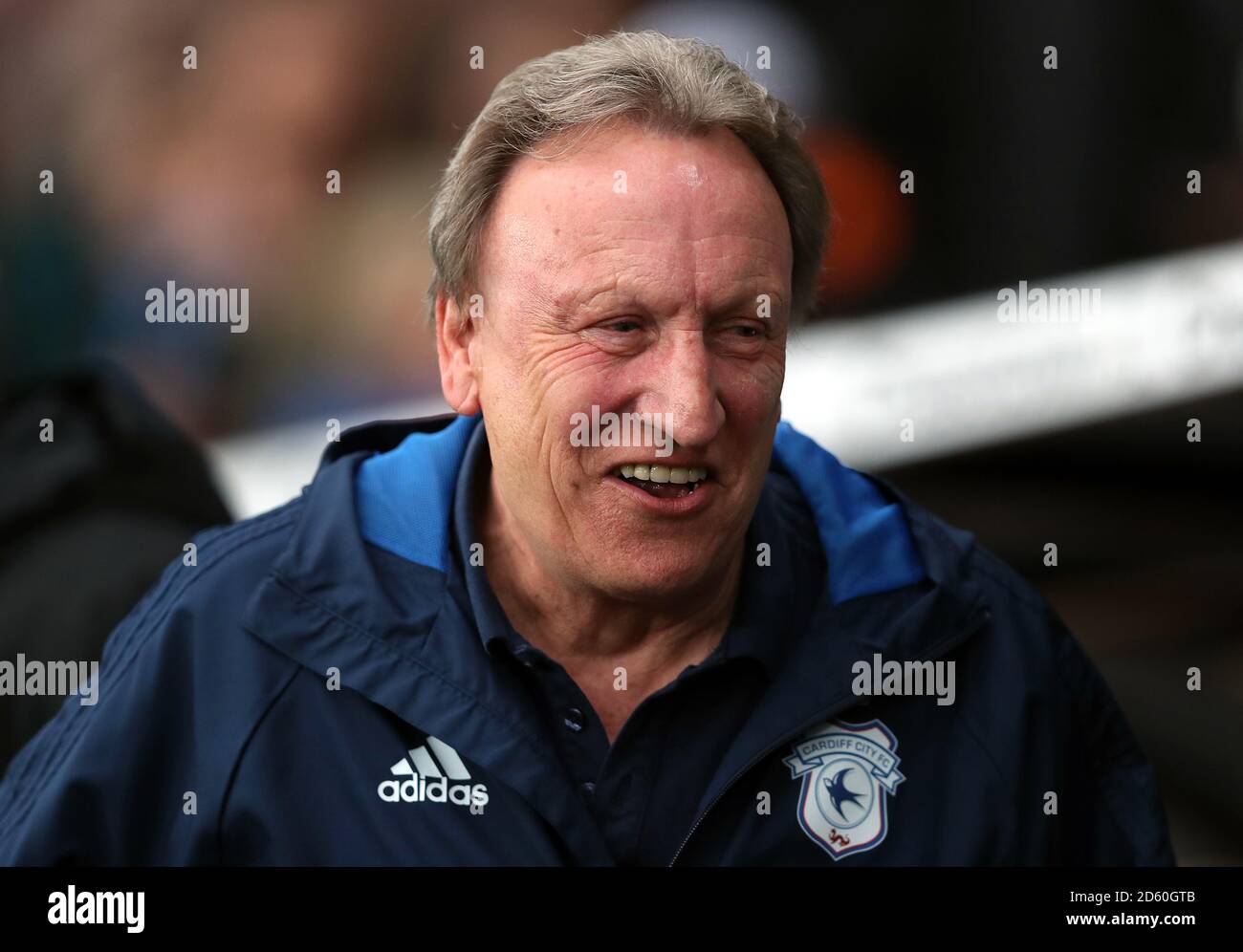 Cardiff City manager Neil Warnock Stock Photo - Alamy