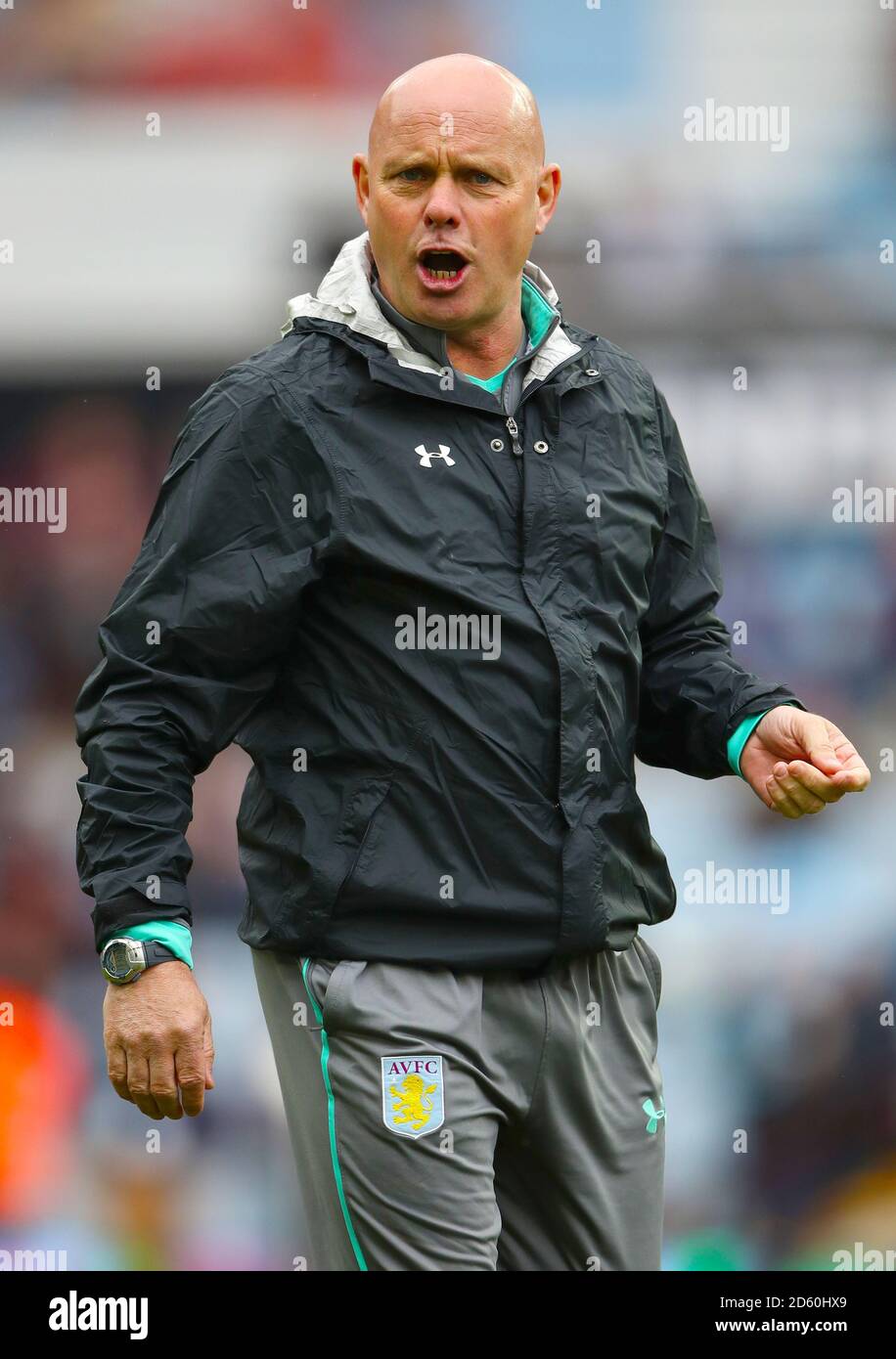 Aston Villa coach Steve Agnew Stock Photo - Alamy