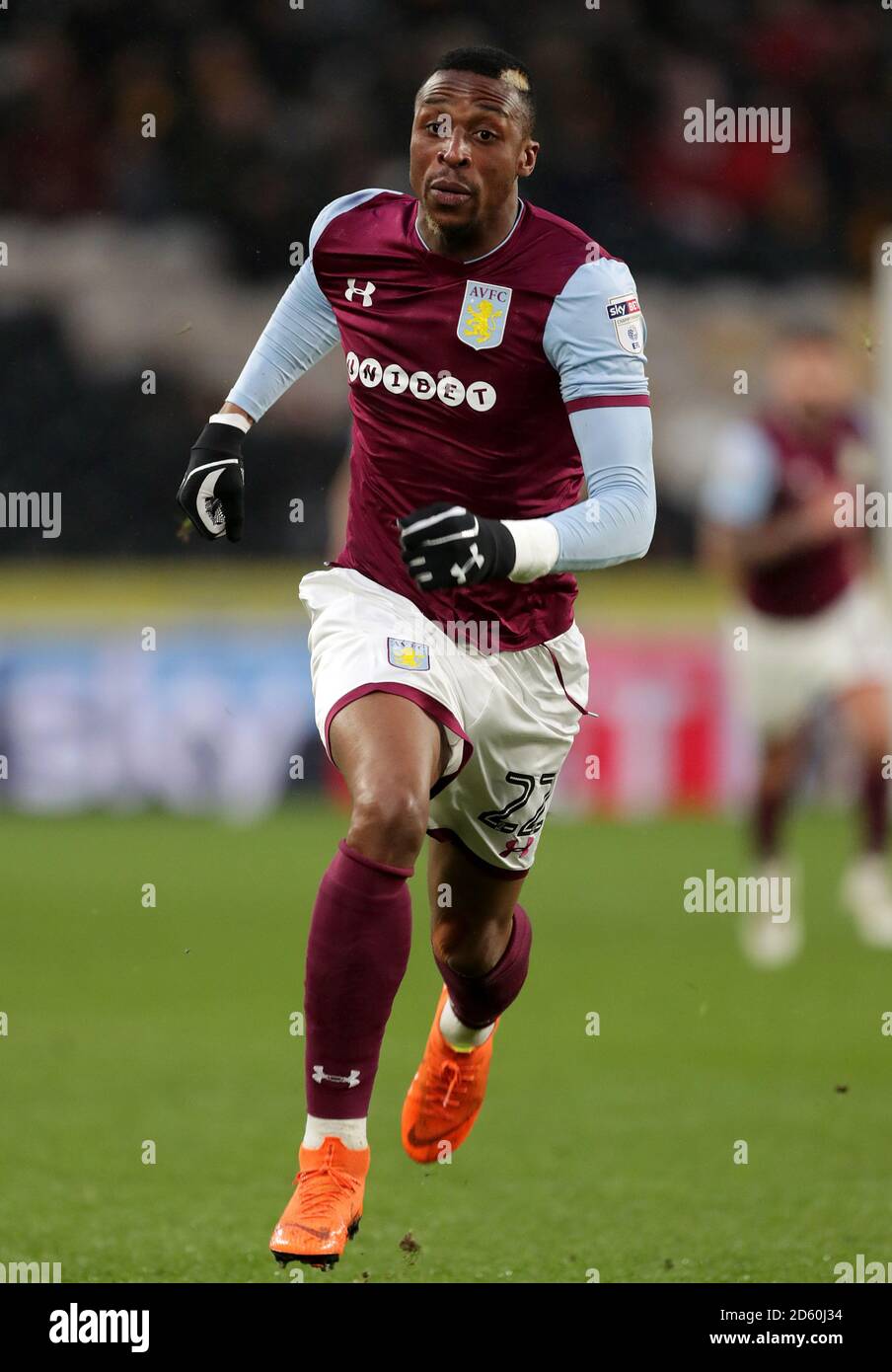 Aston Villa's Jonathan Kodjia Stock Photo - Alamy
