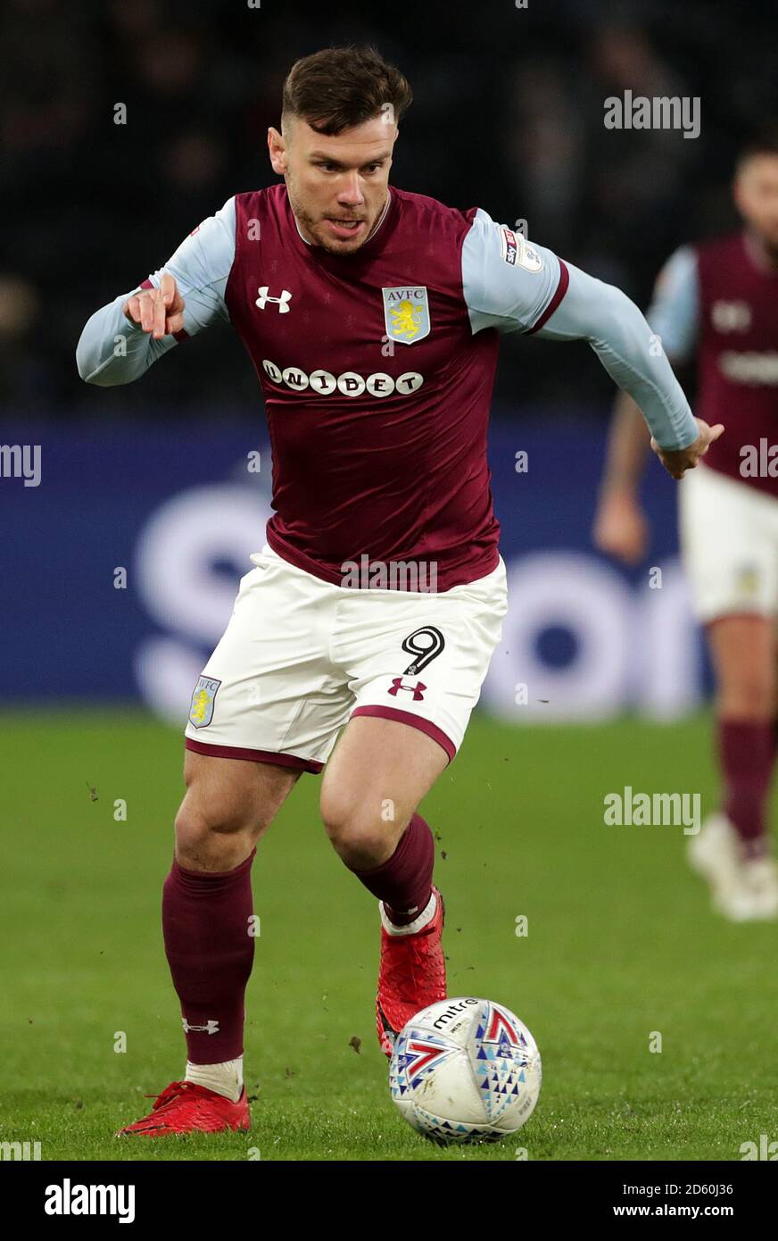 Aston Villa's Scott Hogan Stock Photo - Alamy