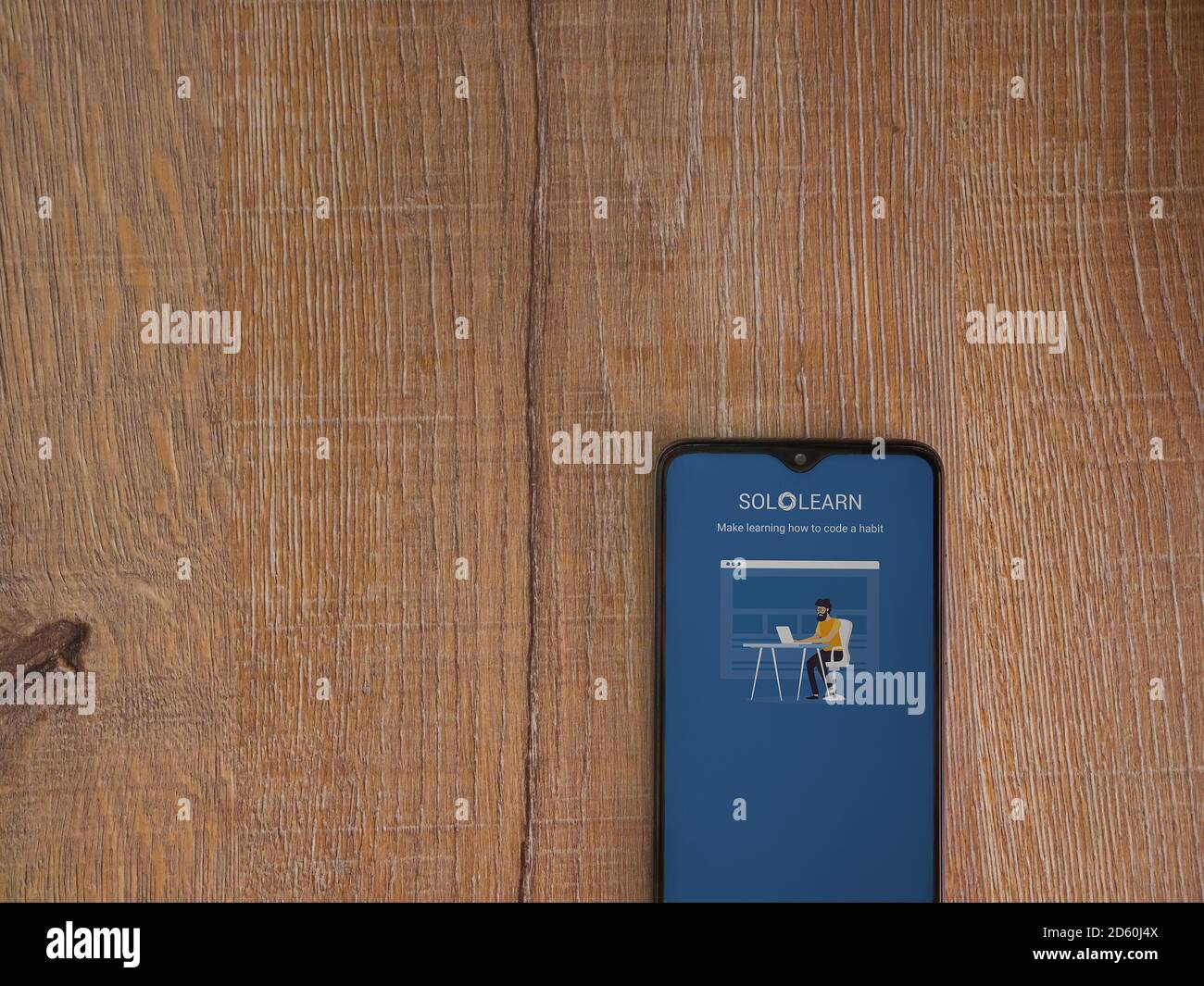 Lod, Israel - July 8, 2020: SoloLearn - Learning coding app launch ...