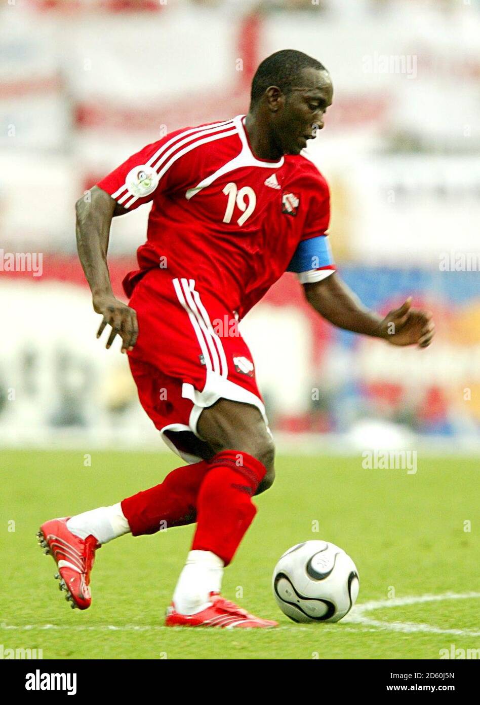 Dwight Yorke, Trinidad and Tobago Stock Photo - Alamy