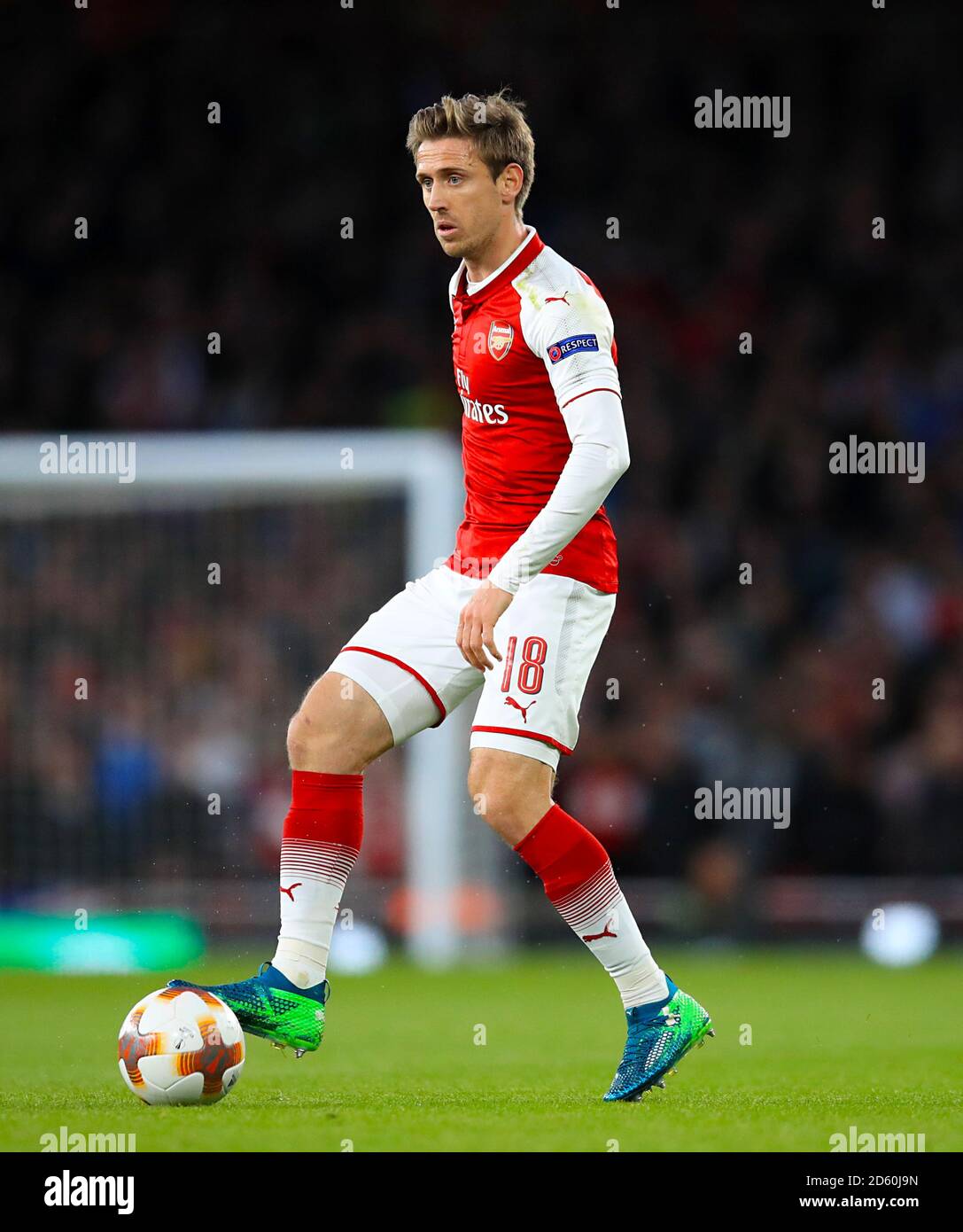 Arsenal's Nacho Monreal Stock Photo - Alamy