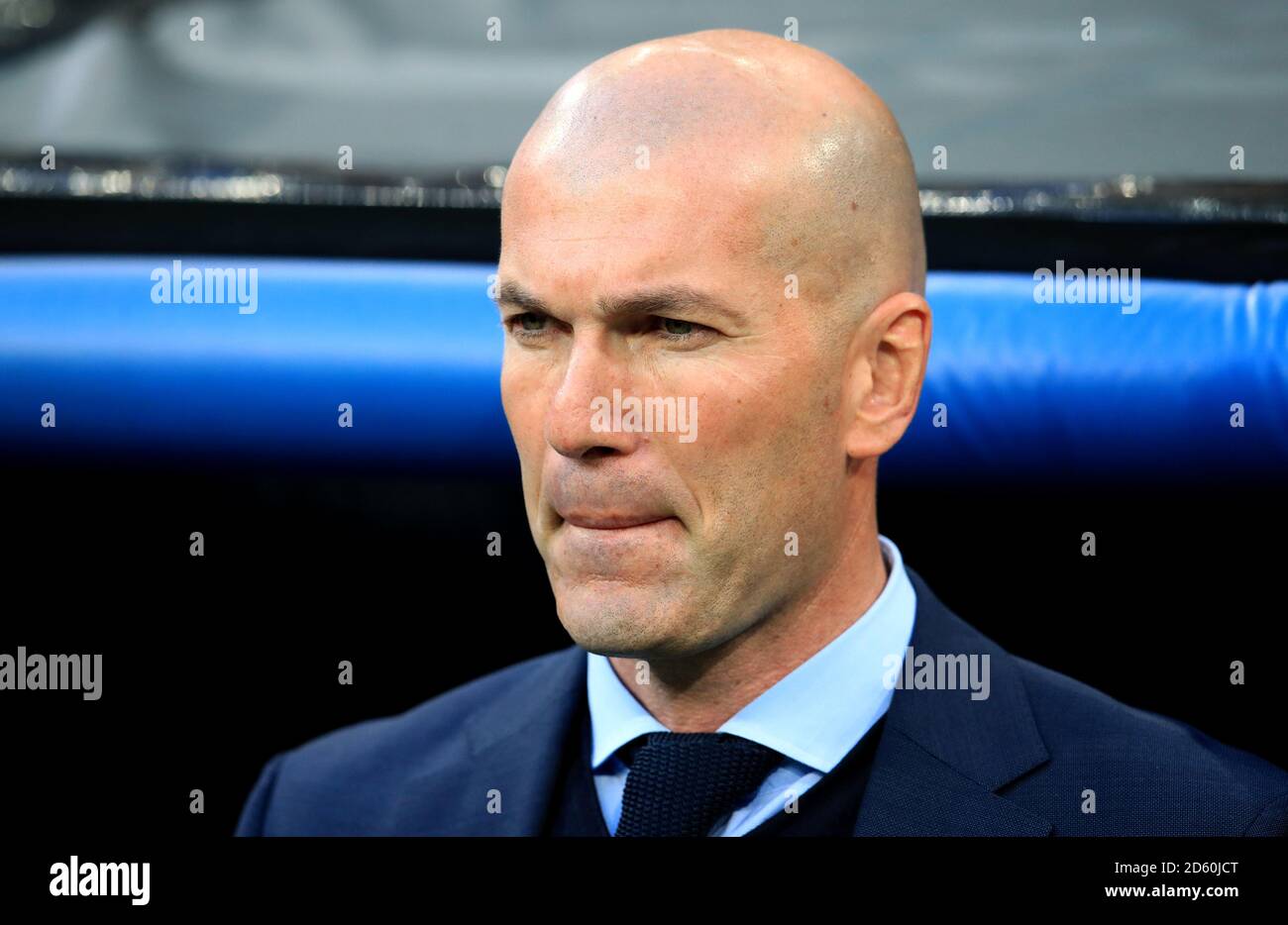 Real Madrid manager Zinedine Zidane Stock Photo - Alamy