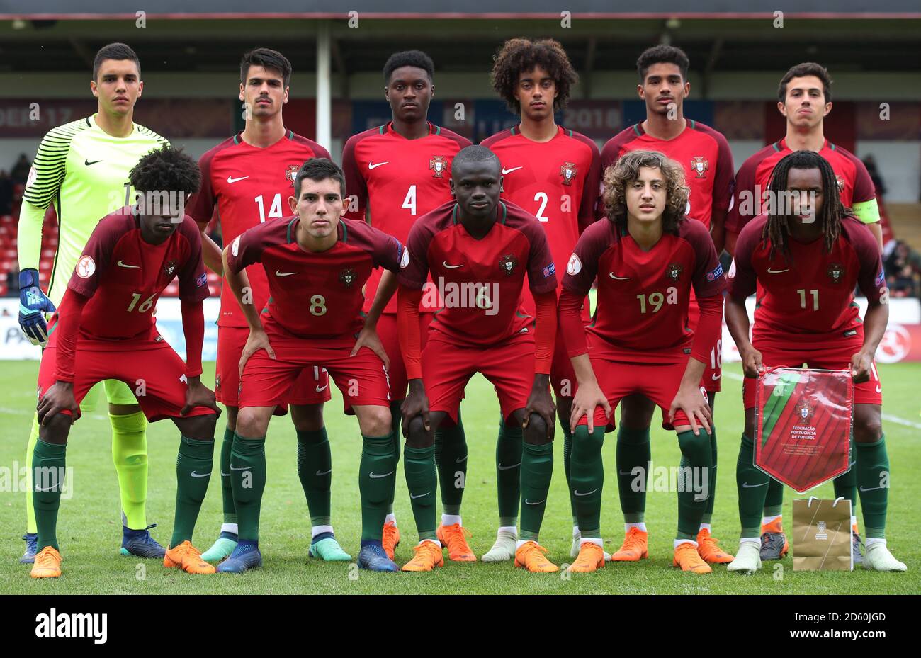 Portugal U17's team group Stock Photo - Alamy
