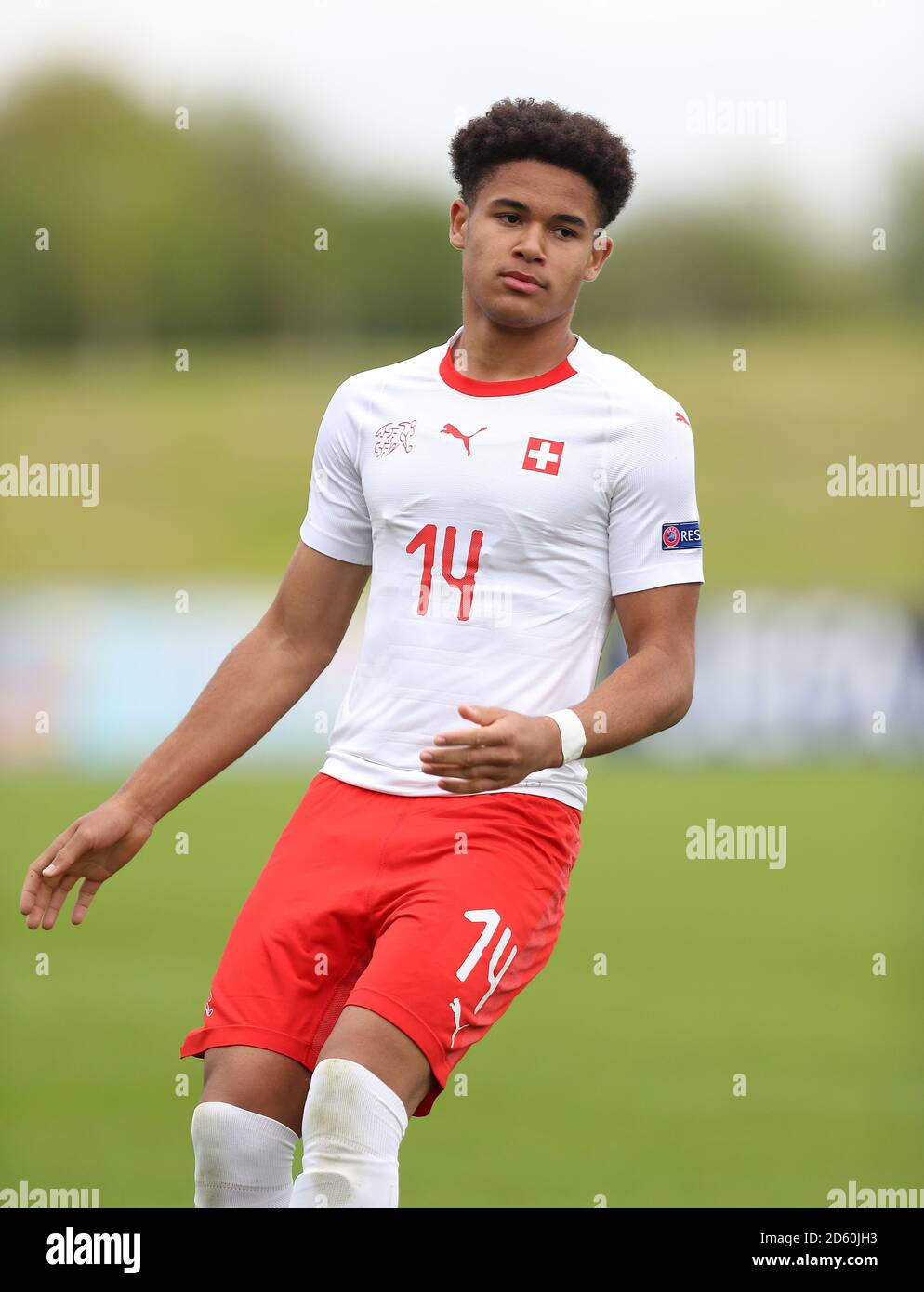 Switzerland U17's Simon Sohm Stock Photo - Alamy