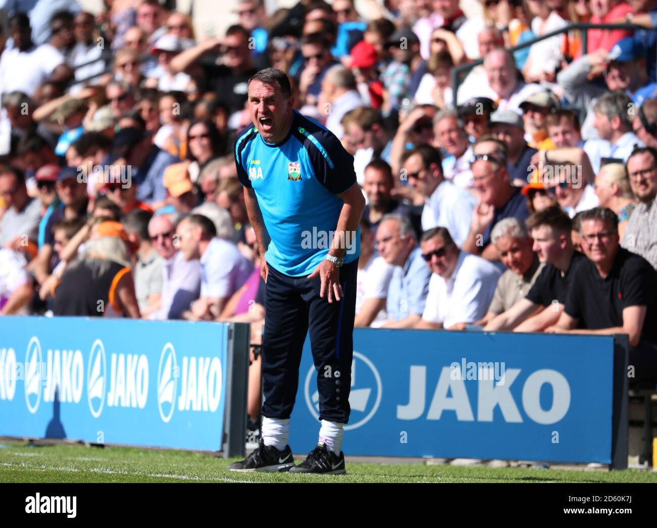 Barnet's manager Martin Allen Stock Photo - Alamy