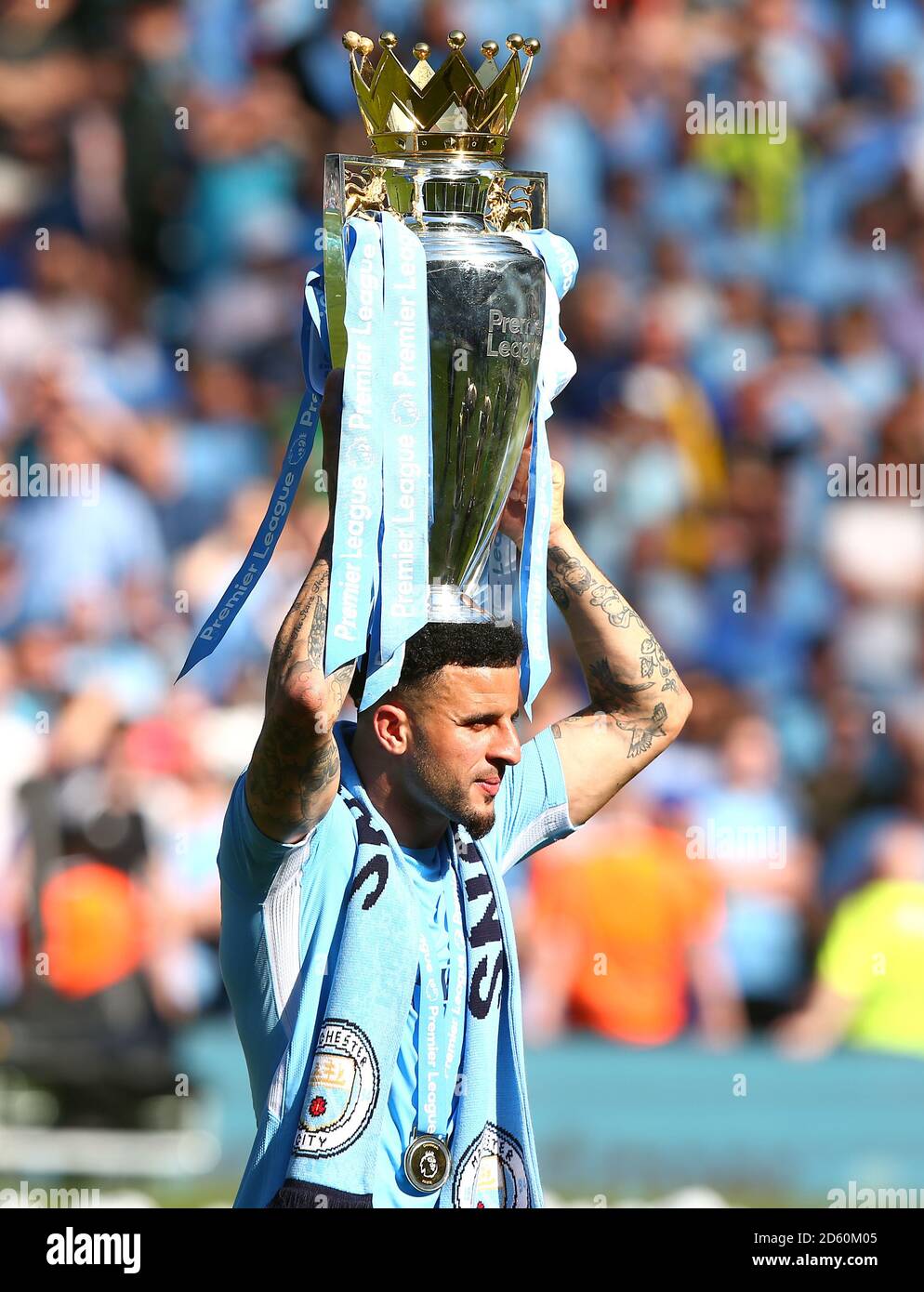 Premier league trophy celebrations hi-res stock photography and images ...