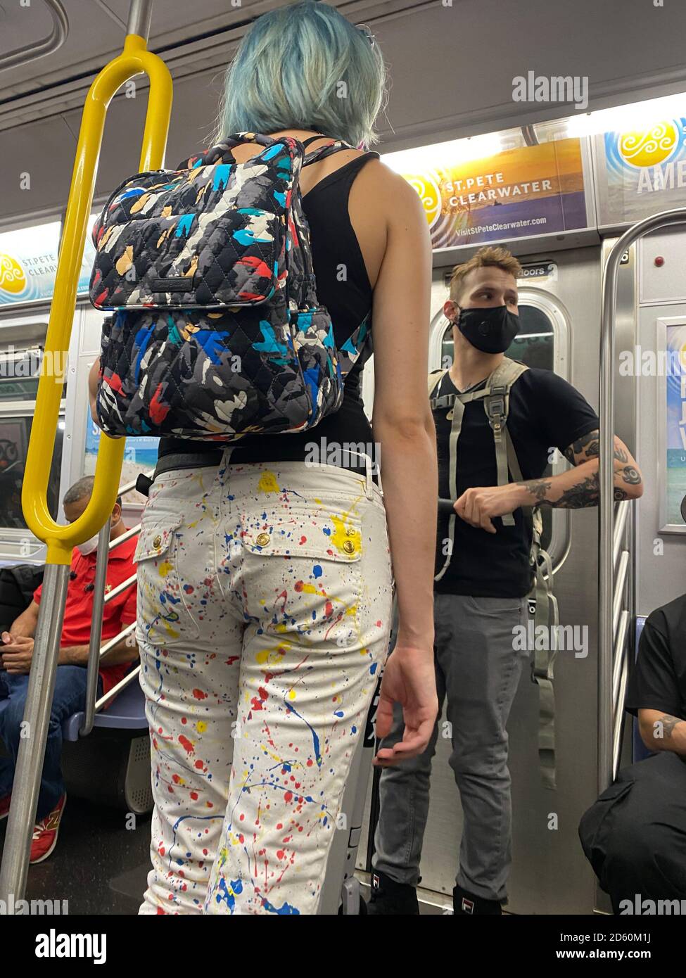 Paint splatter woman hi-res stock photography and images - Alamy