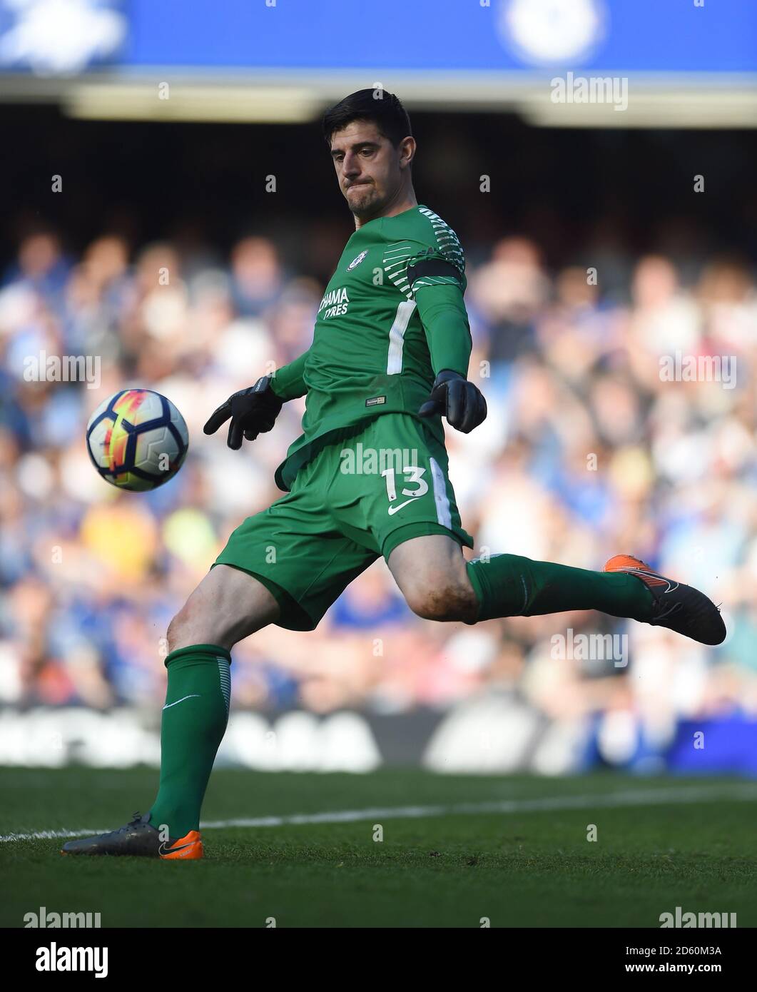 Chelsea goalkeeper Thibaut Courtois Stock Photo - Alamy