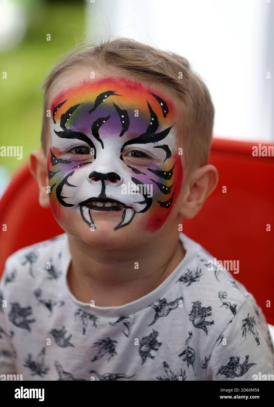 General view of kids enjoying the family entertainment during Kids ...