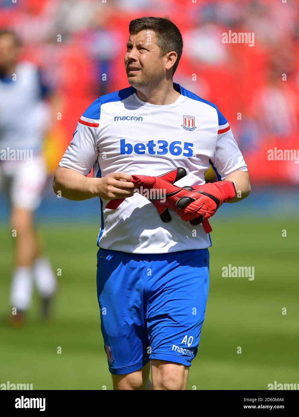 Stoke City goalkeeper coach Andy Quy Stock Photo - Alamy