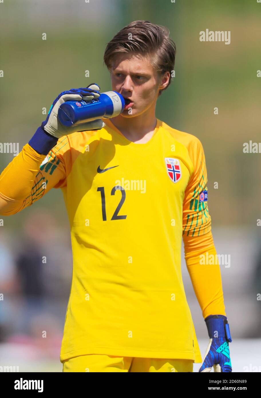 Norway goalkeeper Rasmus Sandberg Stock Photo - Alamy