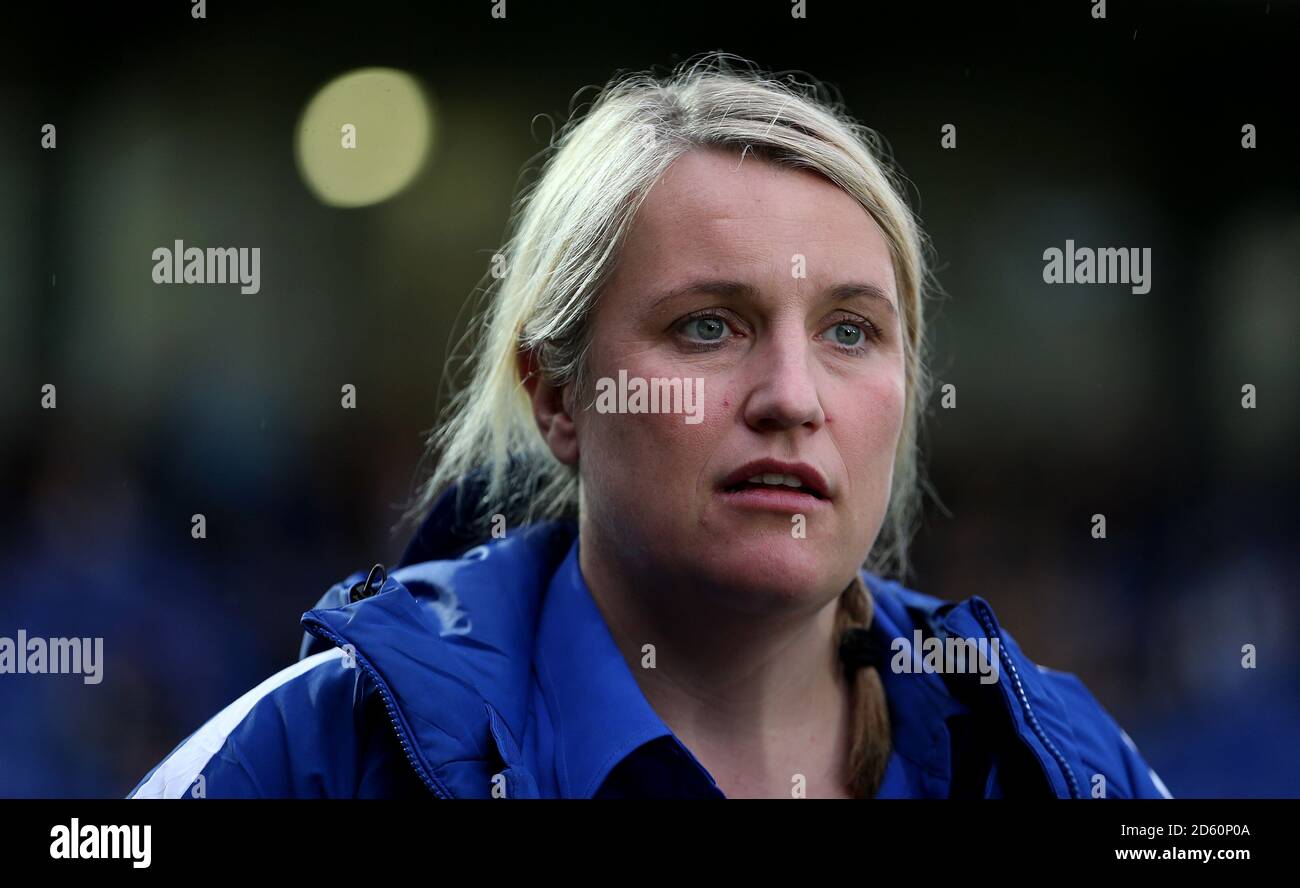 Chelsea's manager Emma Hayes Stock Photo - Alamy