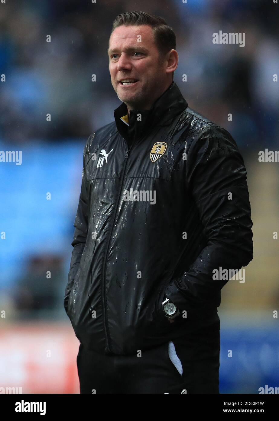Notts County's manager Kevin Nolan Stock Photo - Alamy