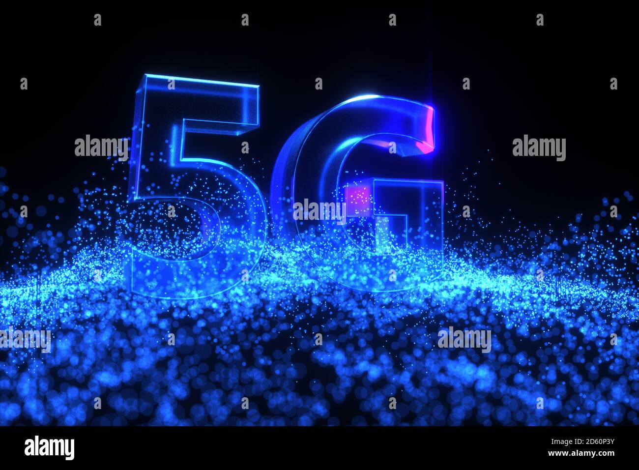 5G Wireless Communication Technology Stock Photo - Alamy