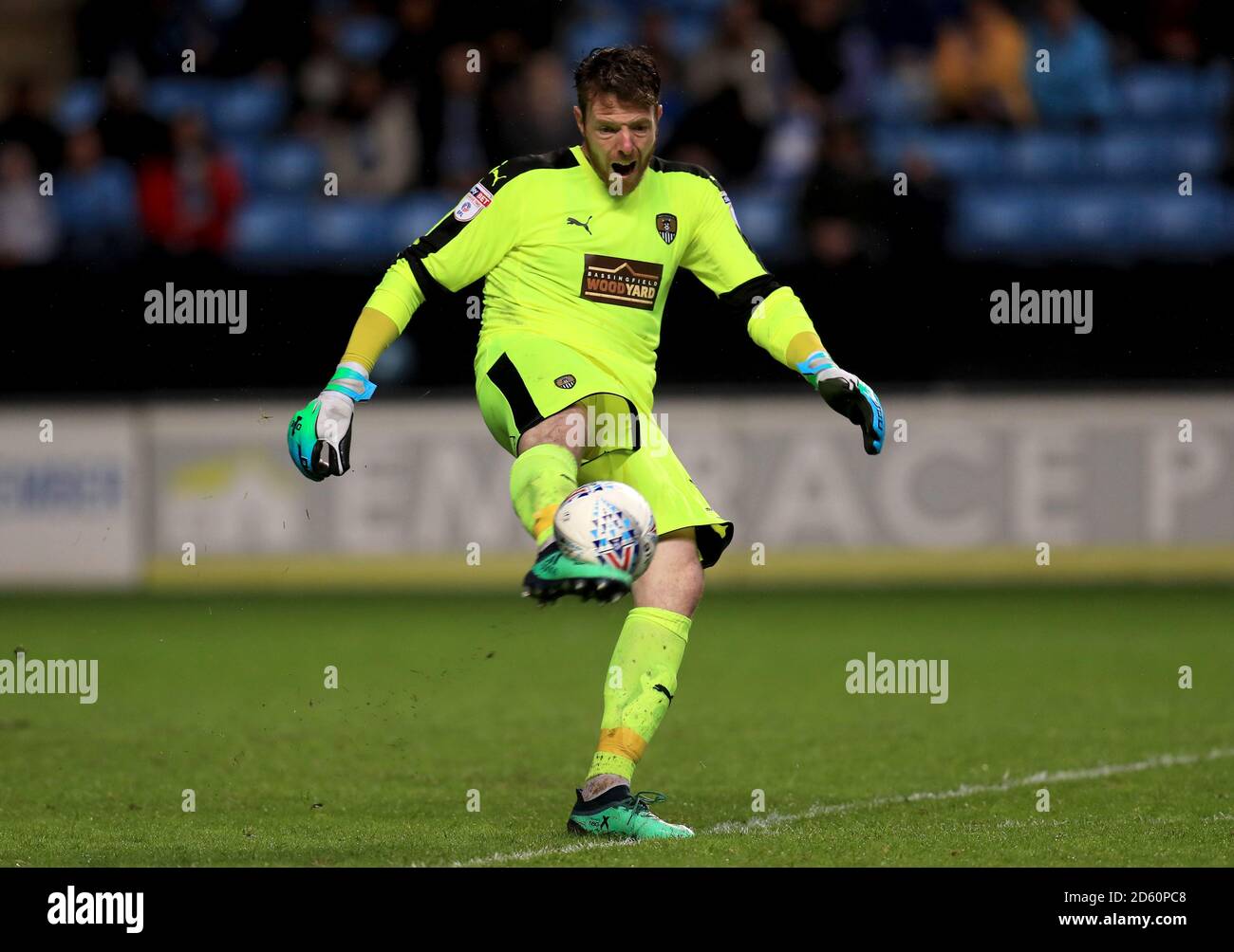Notts County goalkeeper Adam Collin Stock Photo - Alamy