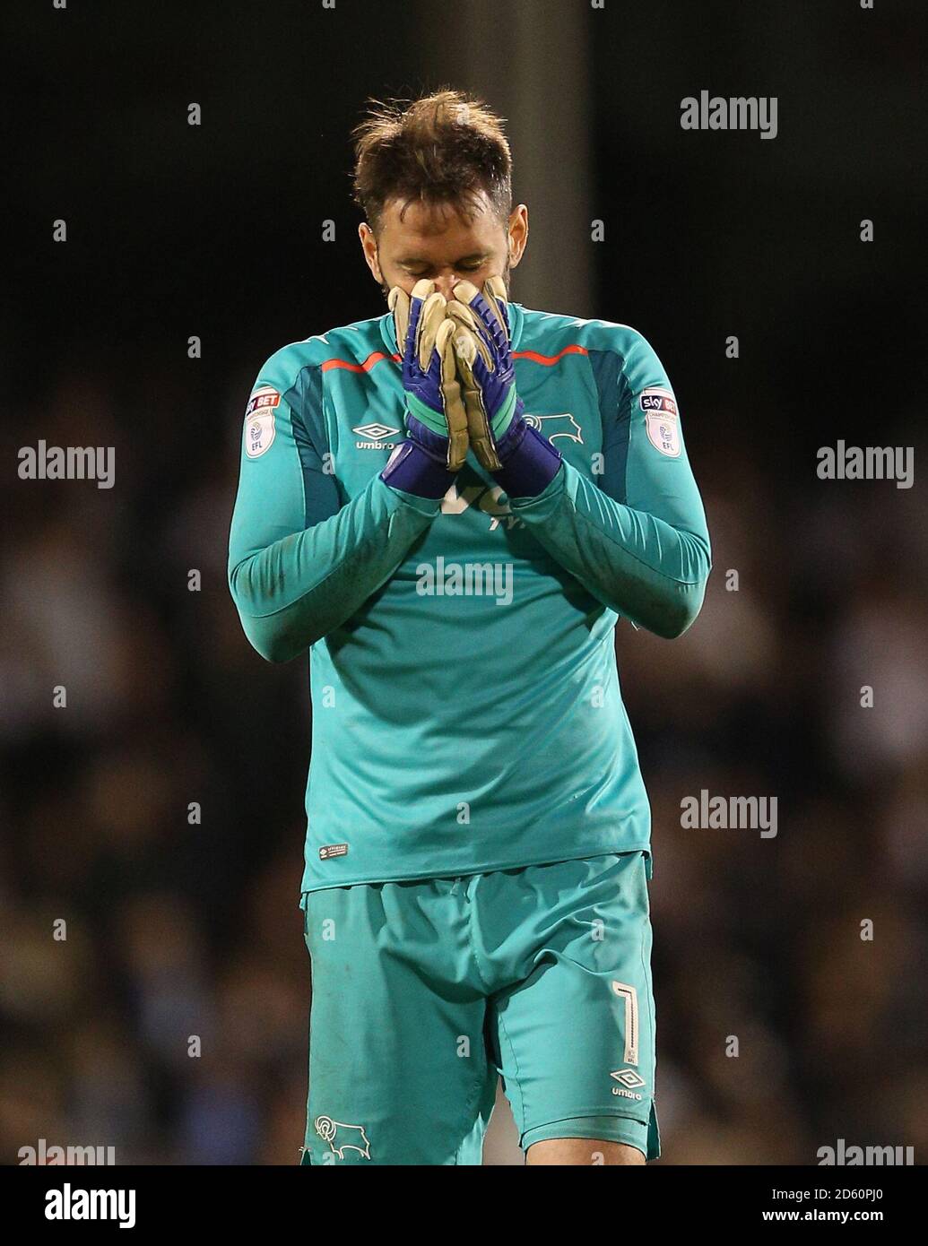 Derby County goalkeeper Scott Carson Stock Photo - Alamy