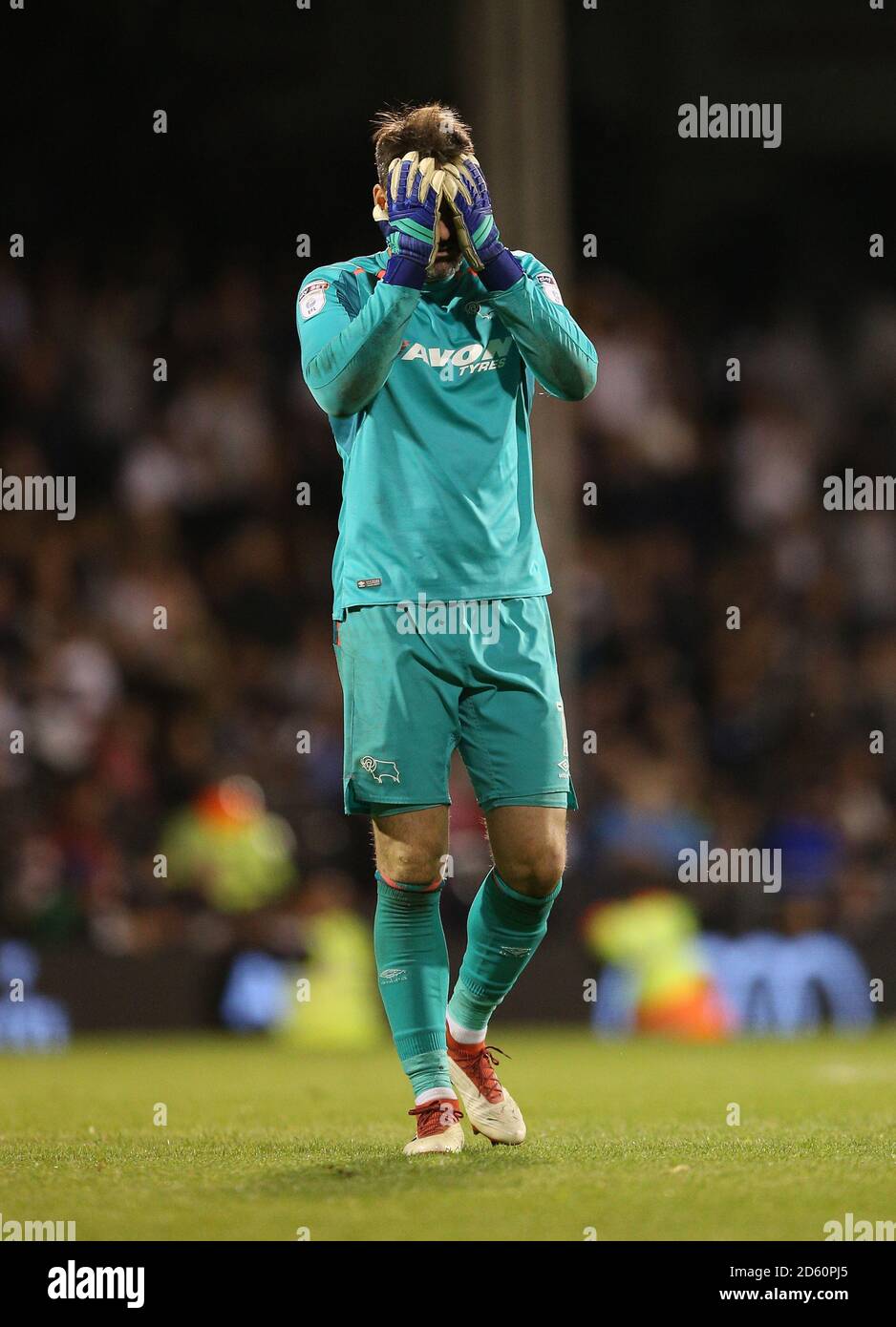 Derby County goalkeeper Scott Carson Stock Photo - Alamy