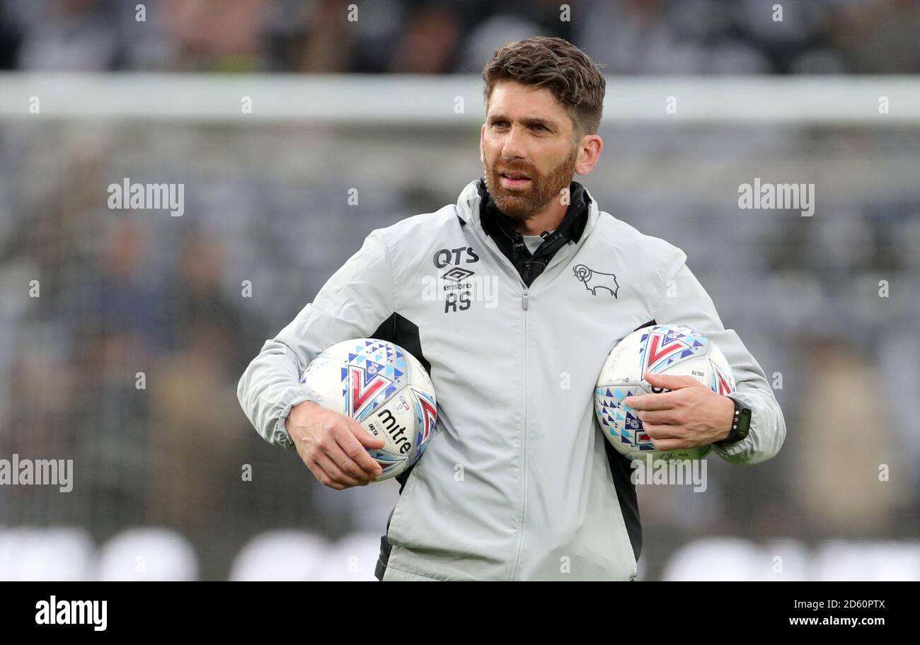 Derby County's Robin Sadler Stock Photo - Alamy