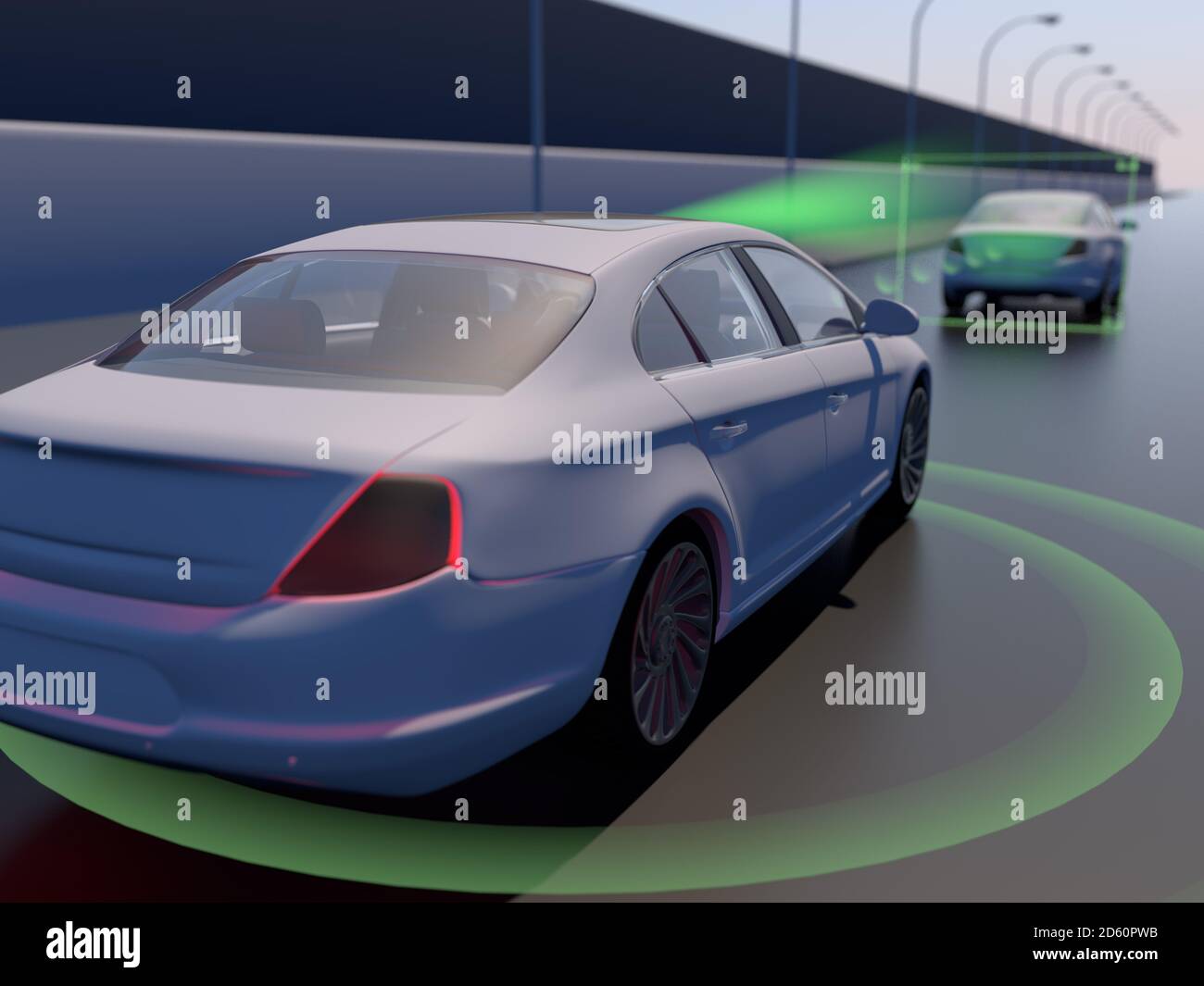 Autonomous Self Driving Vehicle, Driverless Car Stock Photo - Alamy