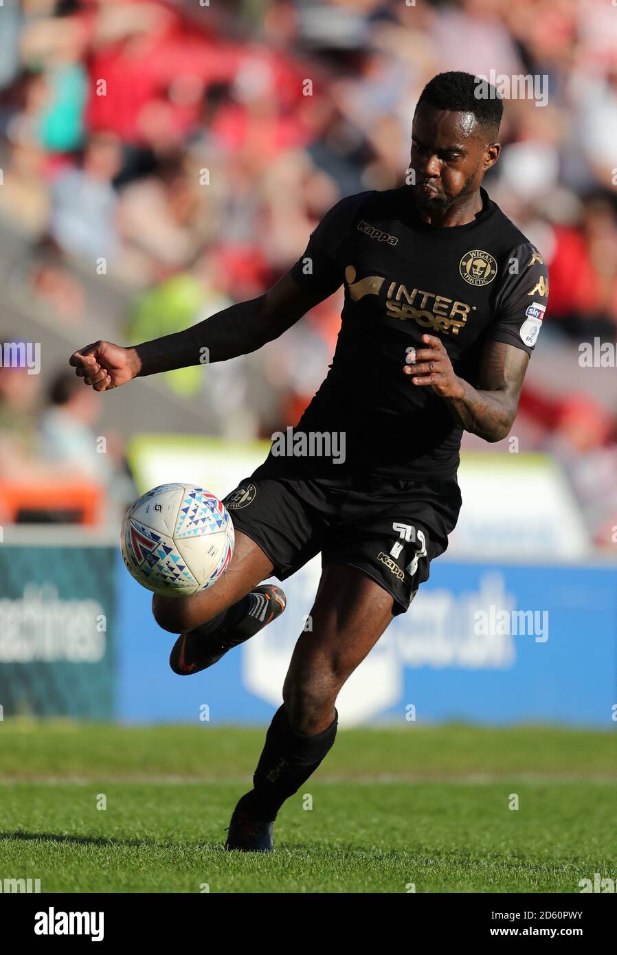 Wigan Athletic's Gavin Massey Stock Photo - Alamy