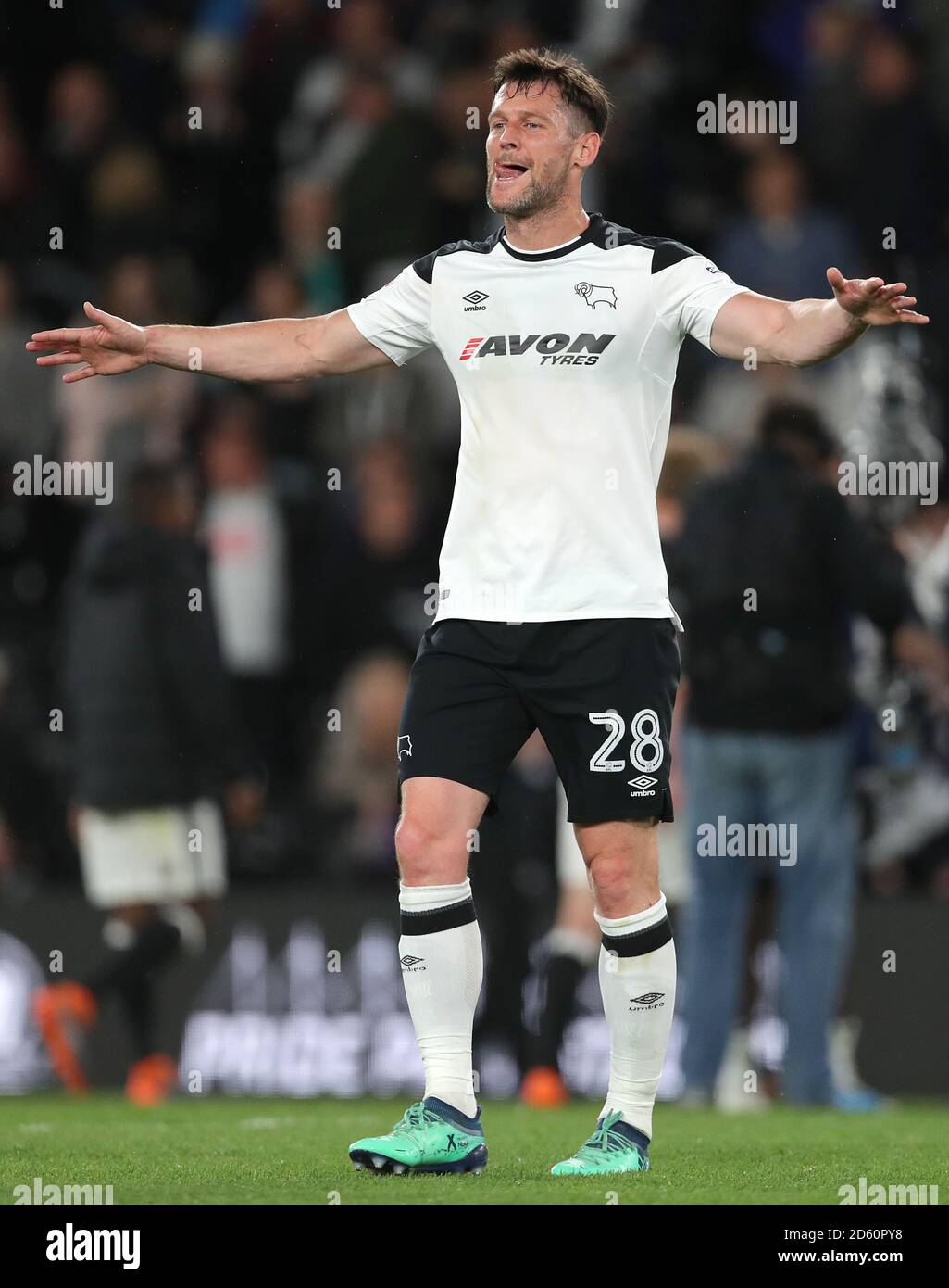 Derby County's David Nugent Stock Photo - Alamy