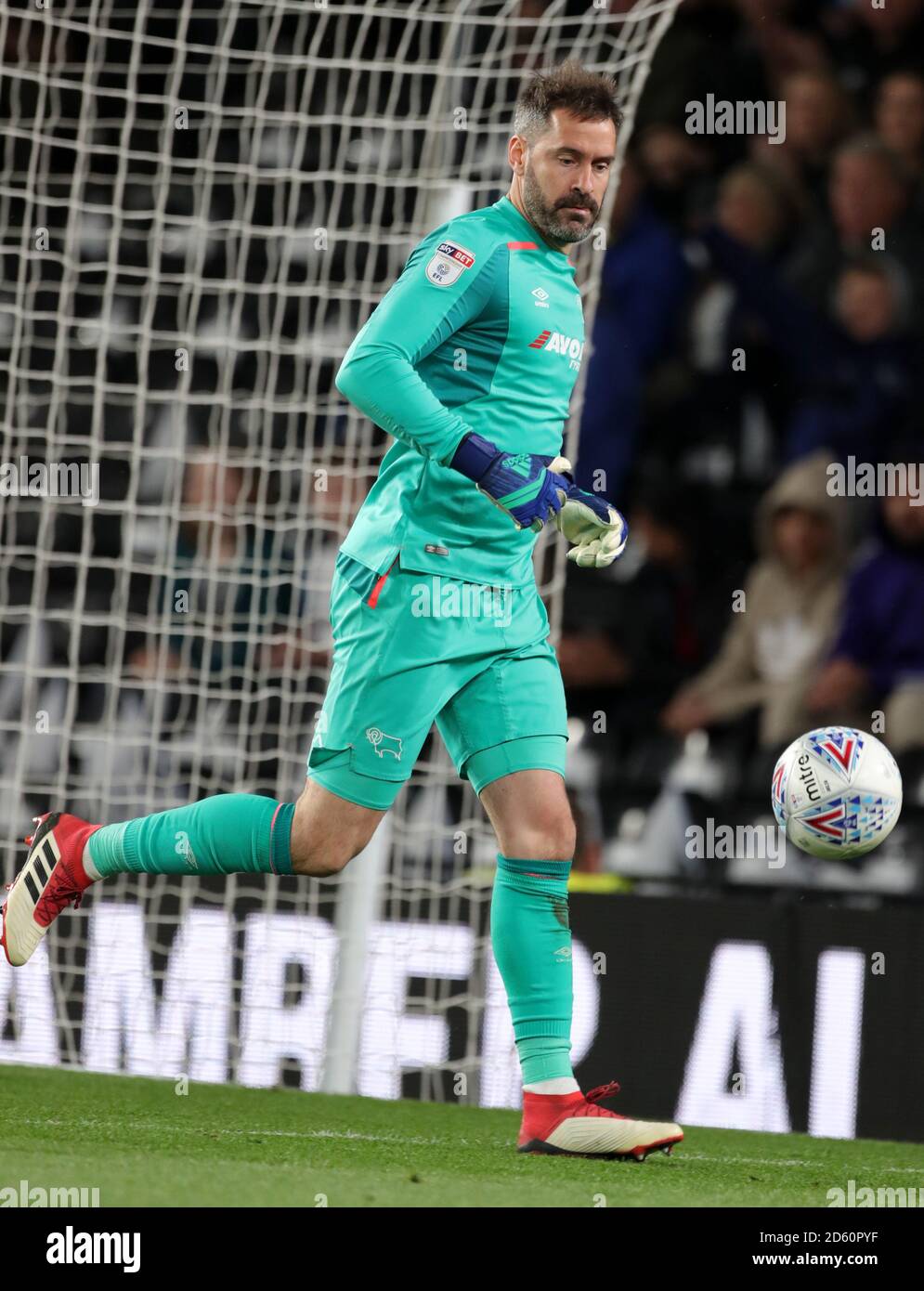 Derby County goalkeeper Scott Carson Stock Photo - Alamy