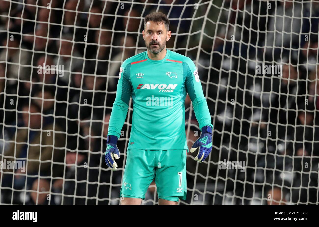 Derby County goalkeeper Scott Carson Stock Photo - Alamy