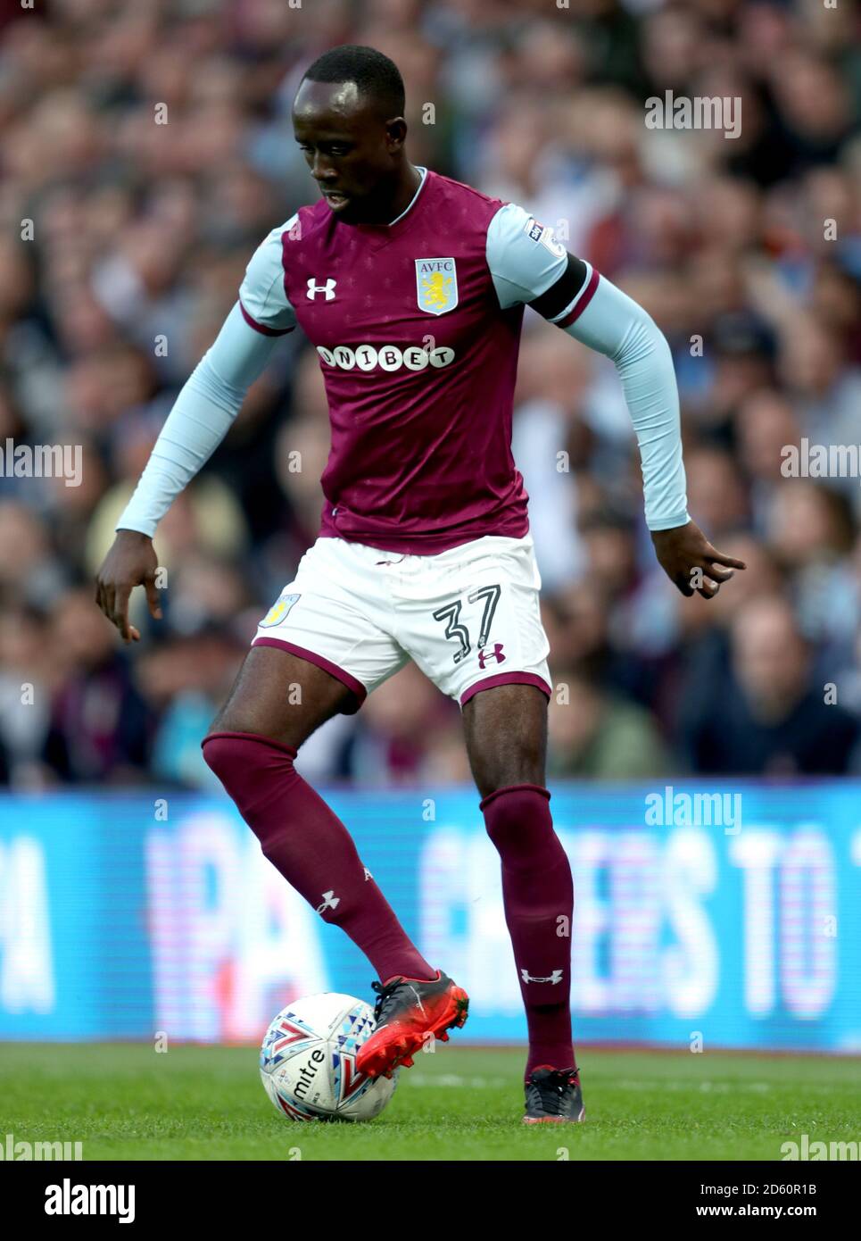 Aston Villa's Albert Adomah Stock Photo - Alamy