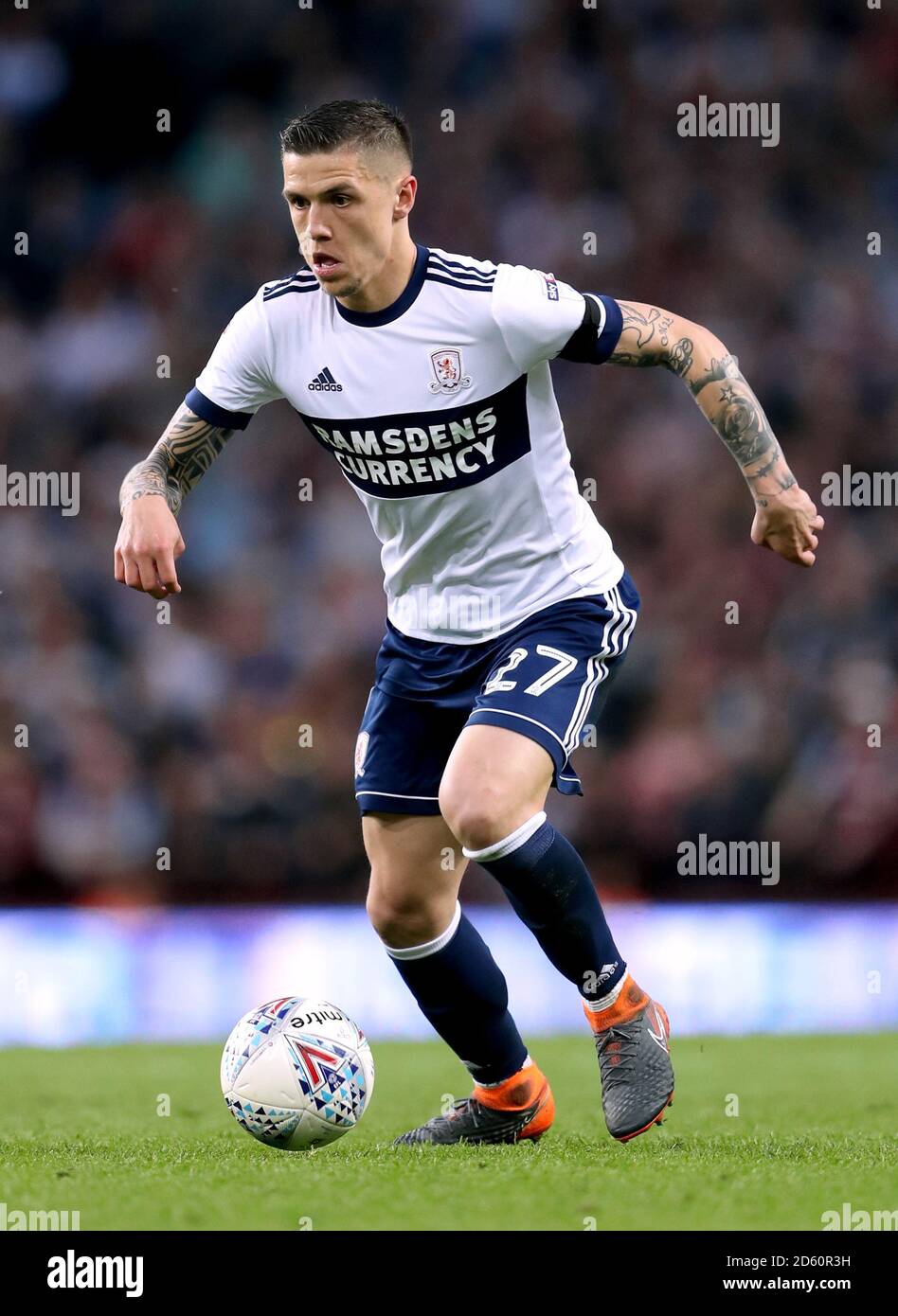 Middlesborough's Muhamed Besic Stock Photo - Alamy