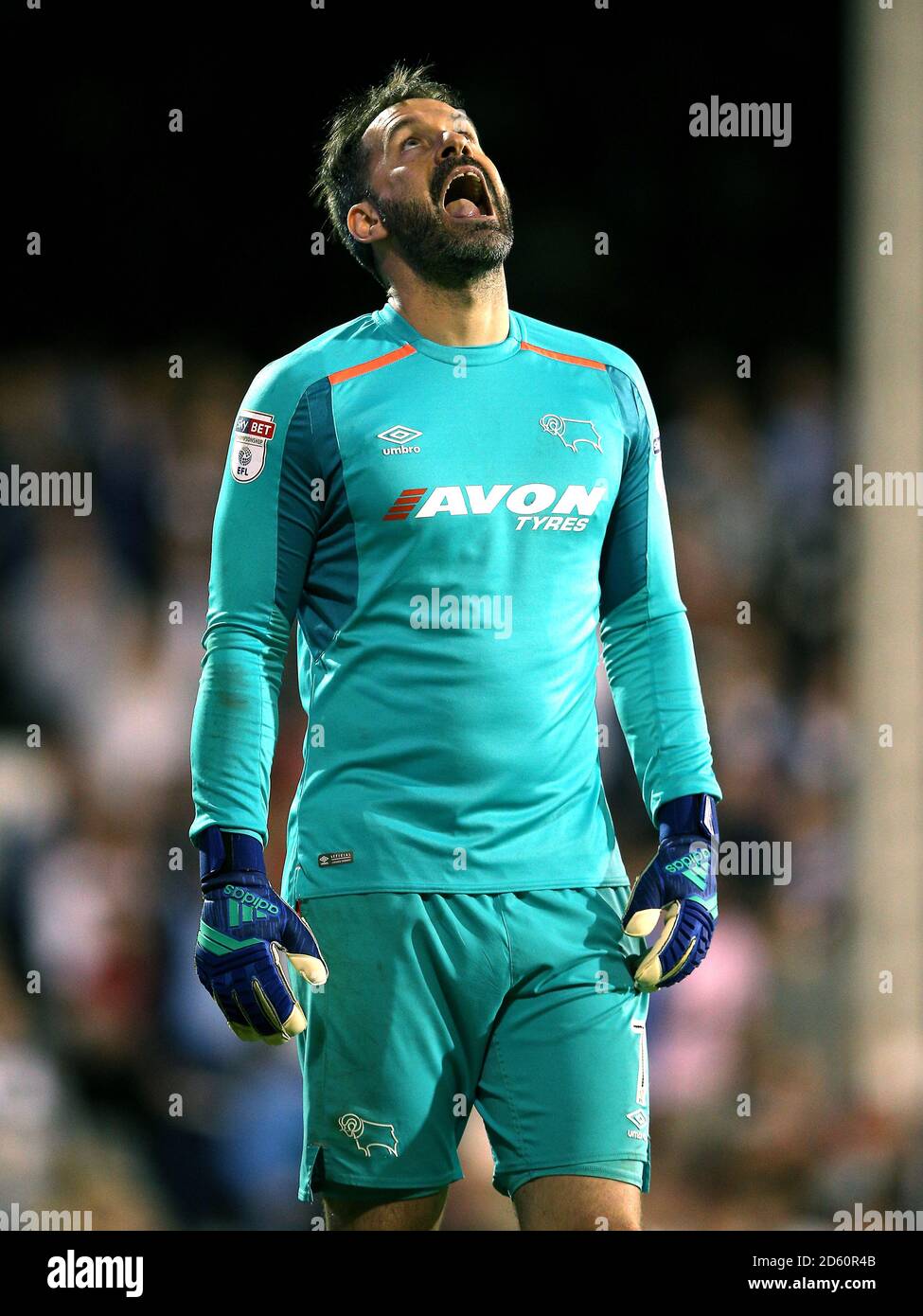 Derby County goalkeeper Scott Carson Stock Photo - Alamy